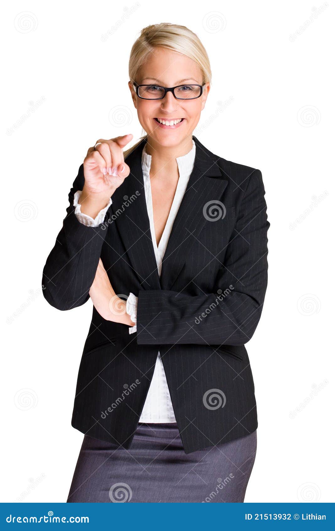 Yes, you. stock photo. Image of happy, corporate, isolated - 21513932