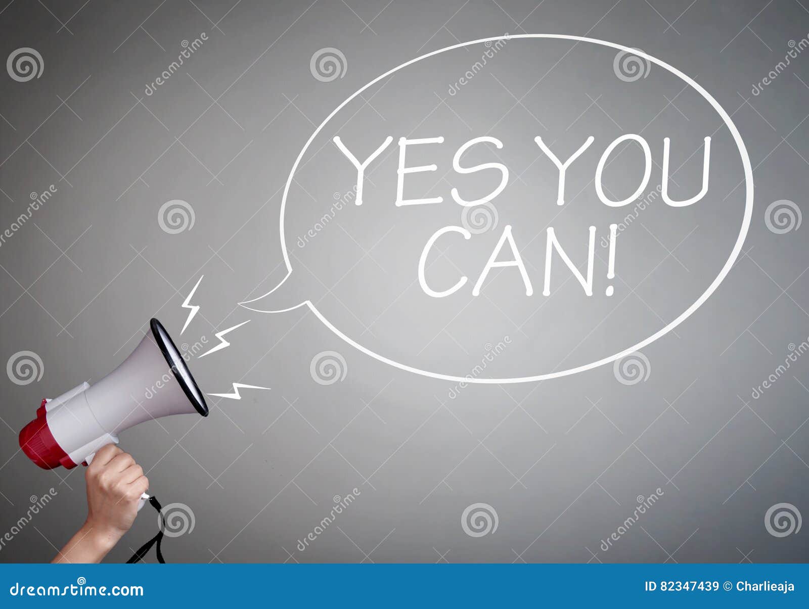 Yes you can stock image. Image of motivational, attitude - 82347439
