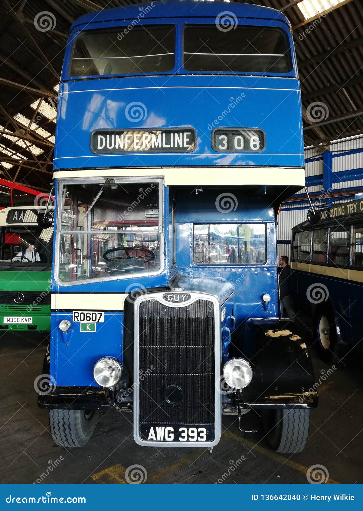 Photo of a Bus Once in Service. Editorial Image - Image of ...