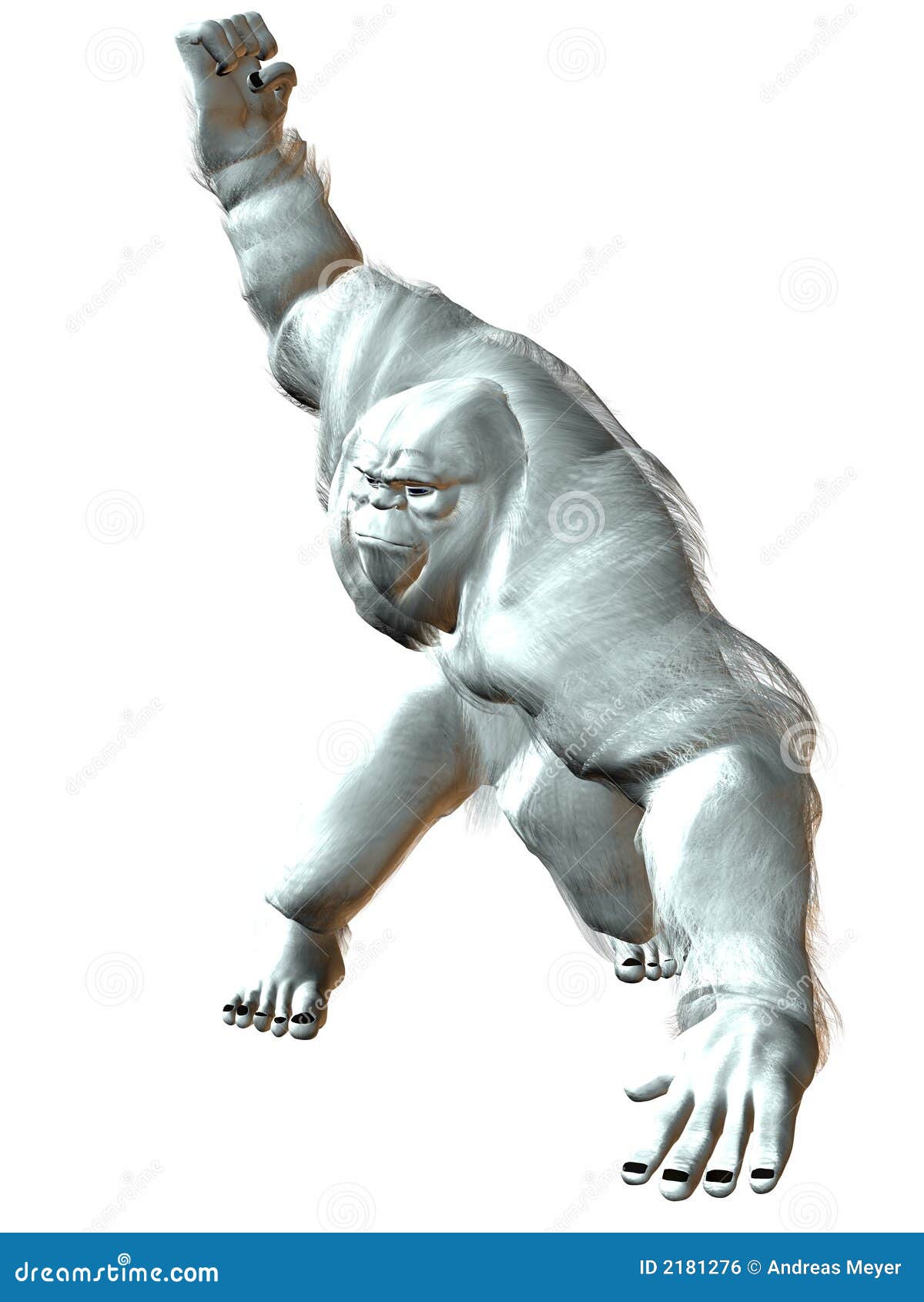 Yeti stock illustration. Illustration of mystic, human - 2181276