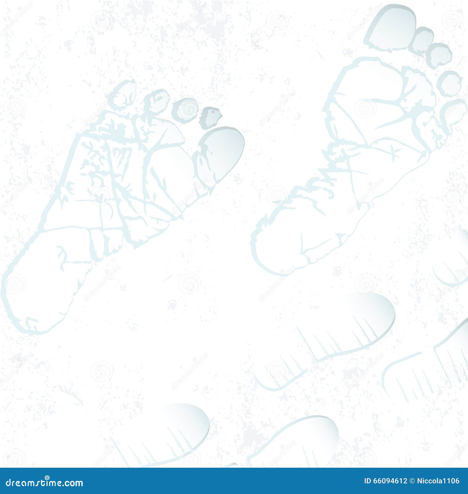 Yeti Footprint Clipart Black