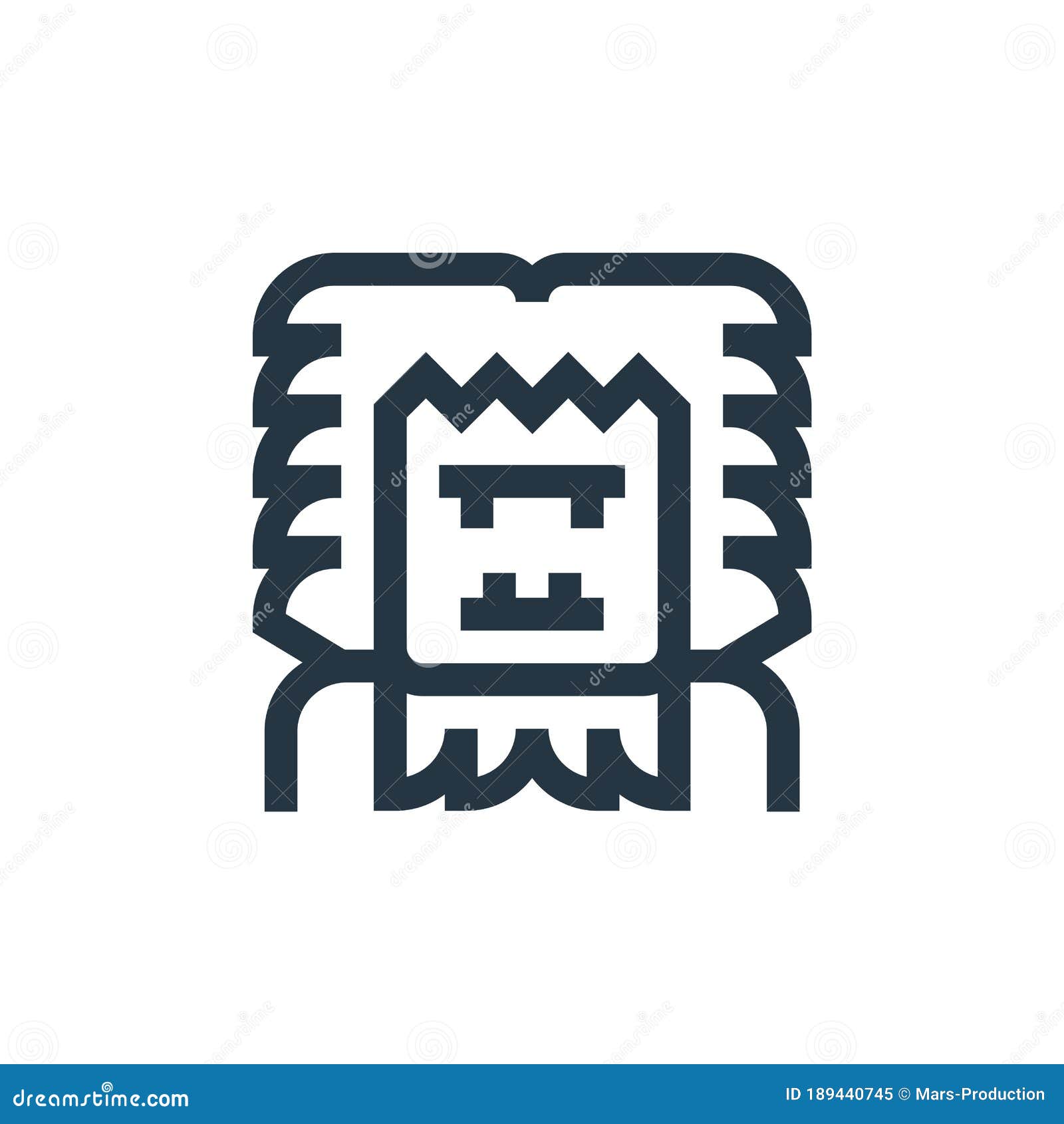 Yeti Vector Icon Isolated on White Background. Outline, Thin Line Yeti ... Yeti Vector Icon Isolated on White Background. Outline, Thin Line Yeti ...