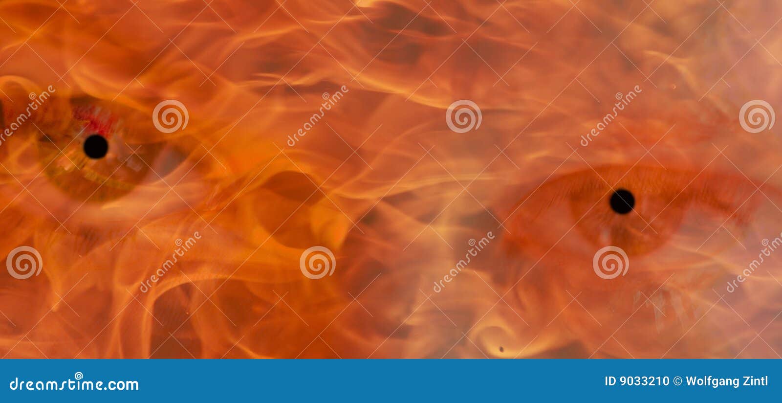 Yeux effrayants photo stock. Image du durée, oeil, rouge - 9033210