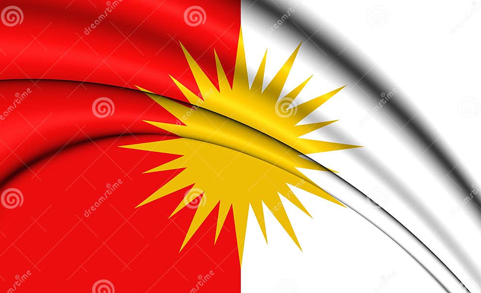 Yezidi Flag stock illustration. Illustration of emblem - 85368324