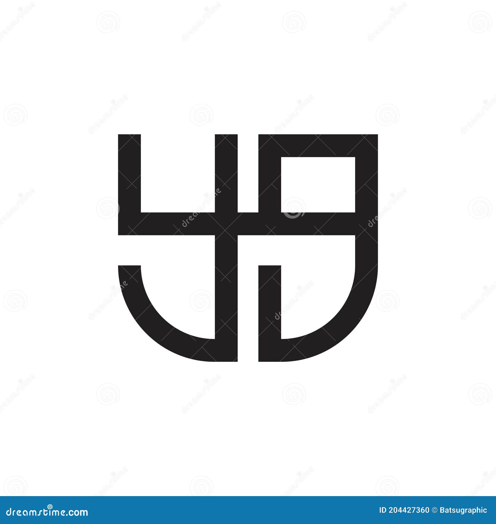 Yg Initial Letter Vector Logo Icon Stock Vector - Illustration of ...