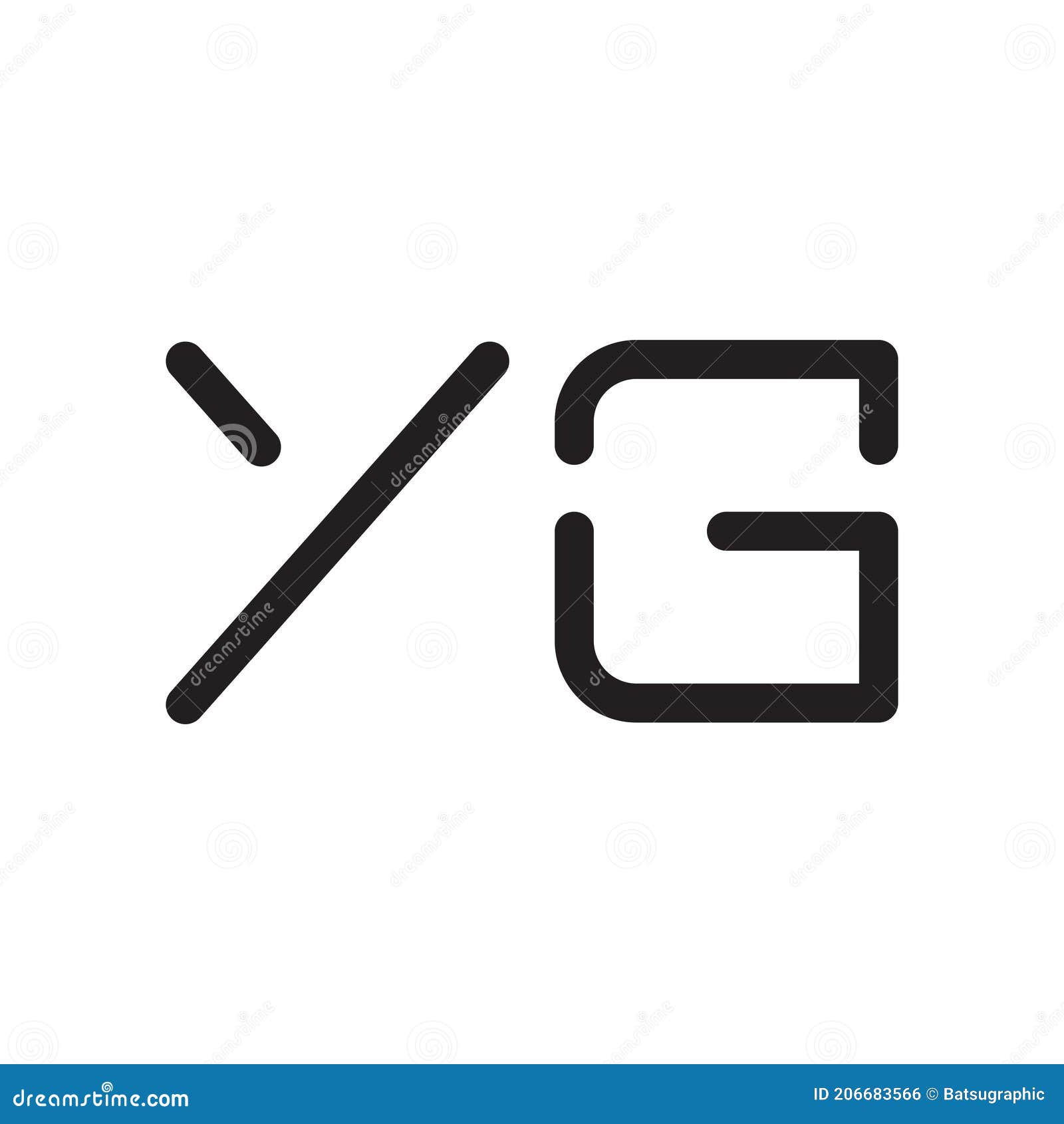 Yg Initial Letter Vector Logo Icon Stock Vector - Illustration of ...