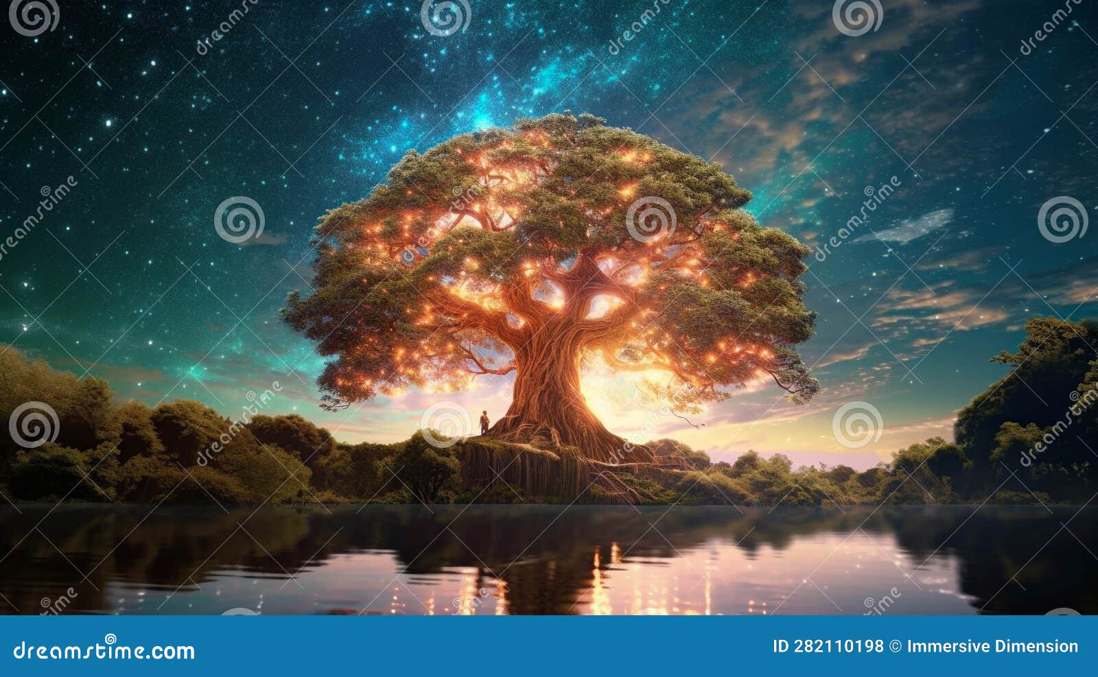 Yggdrasil Radiant Tree Of Life. Glowing Ancient Tree Of Life Symbol Of ... Yggdrasil Radiant Tree Of Life. Glowing Ancient Tree Of Life Symbol Of ...