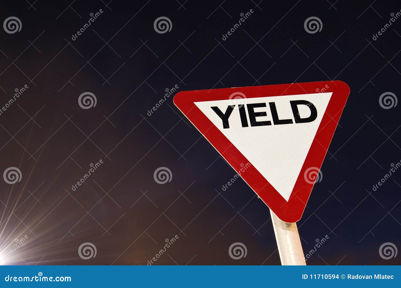 Yield stock photo. Image of yield, urban, triangle, transportation ...