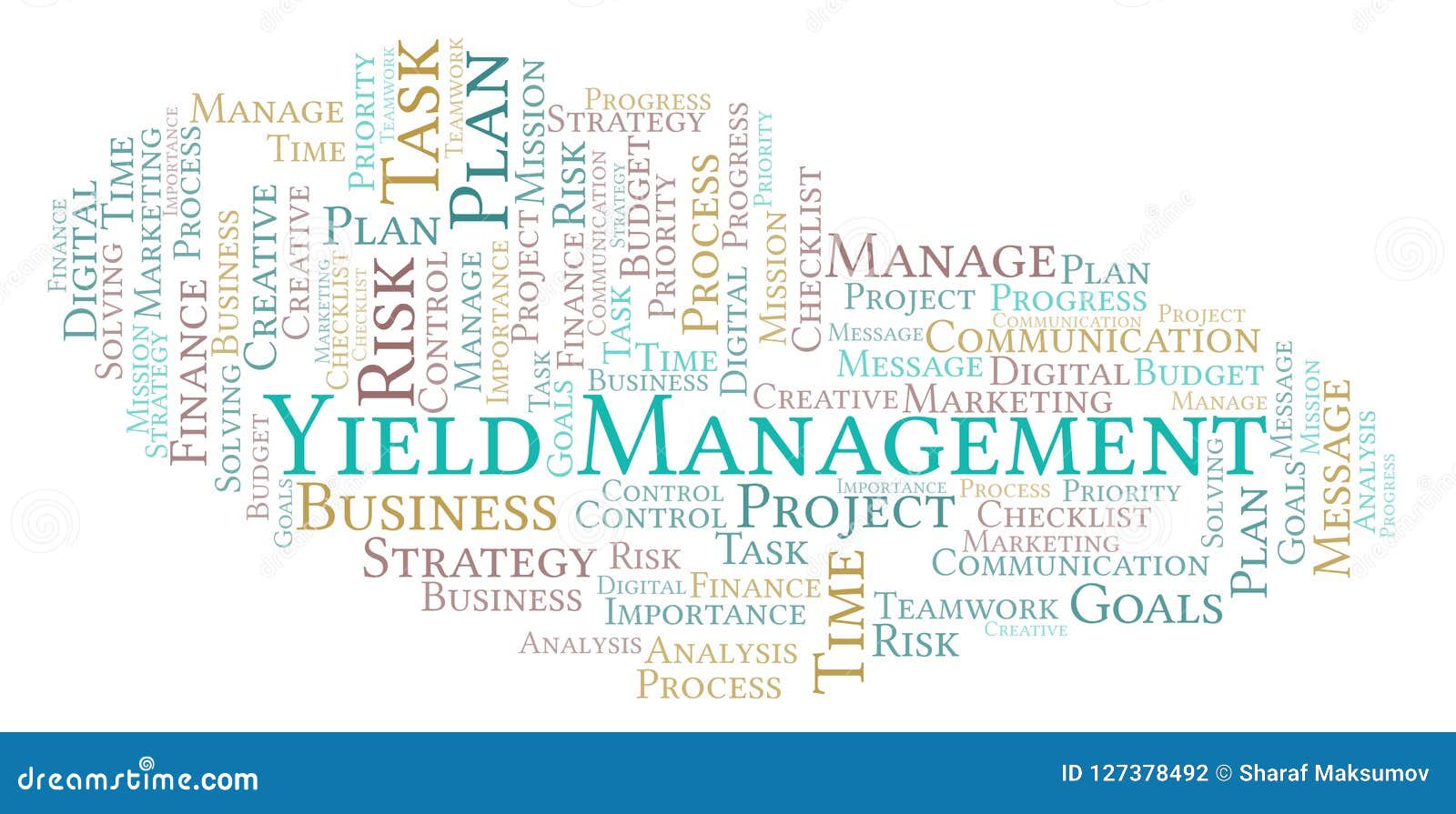 Yield Management Infographics Linear Icons Collection Stock Photography ...