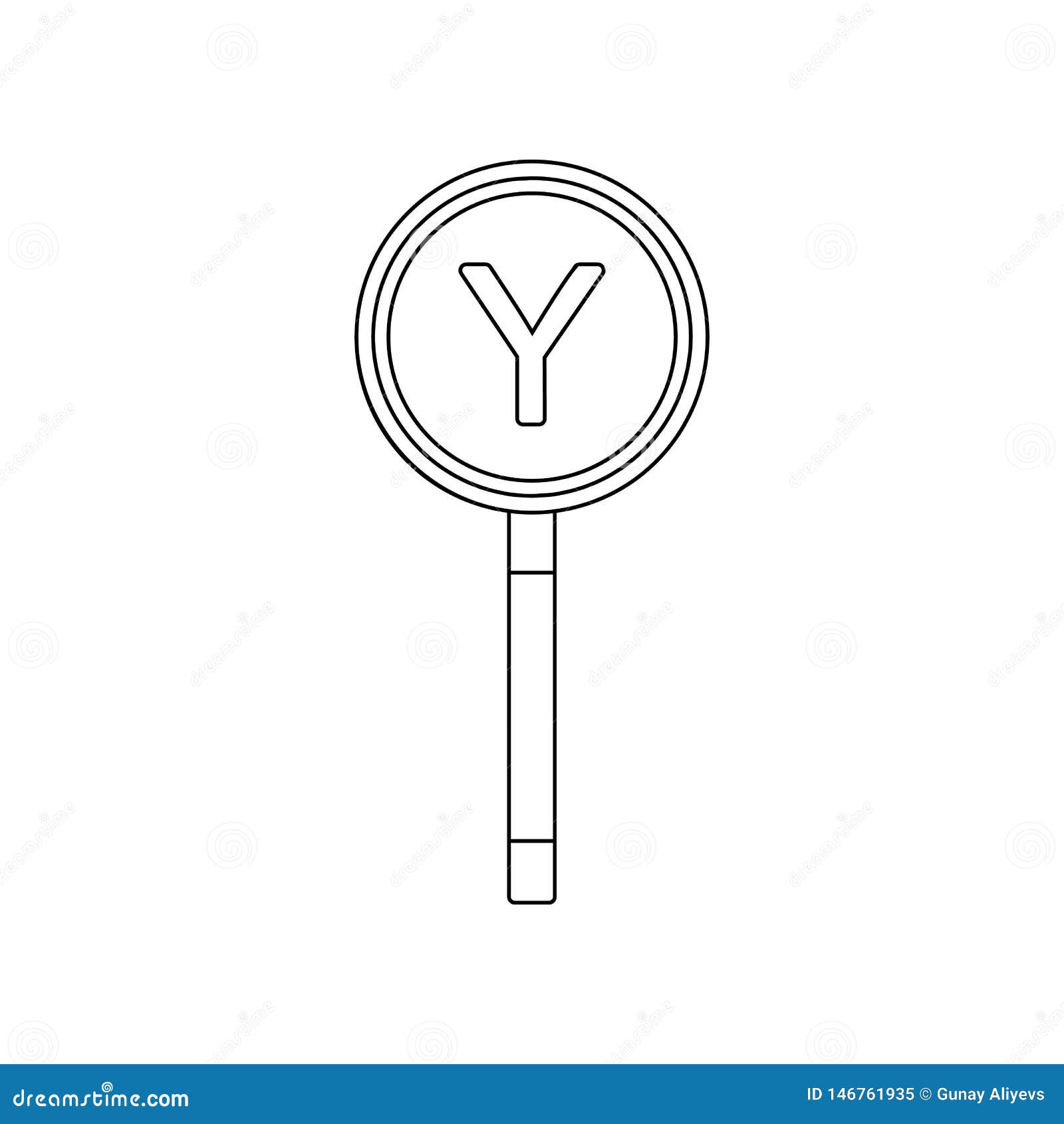 Yield Sign Colored Icon. Element of Road Signs and Junctions for Mobile ...