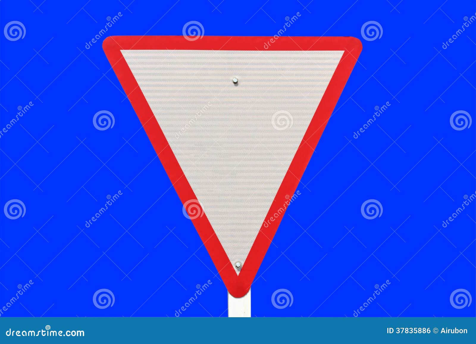 Yield Traffic Sign And Roundabout Sign Stock Photography ...