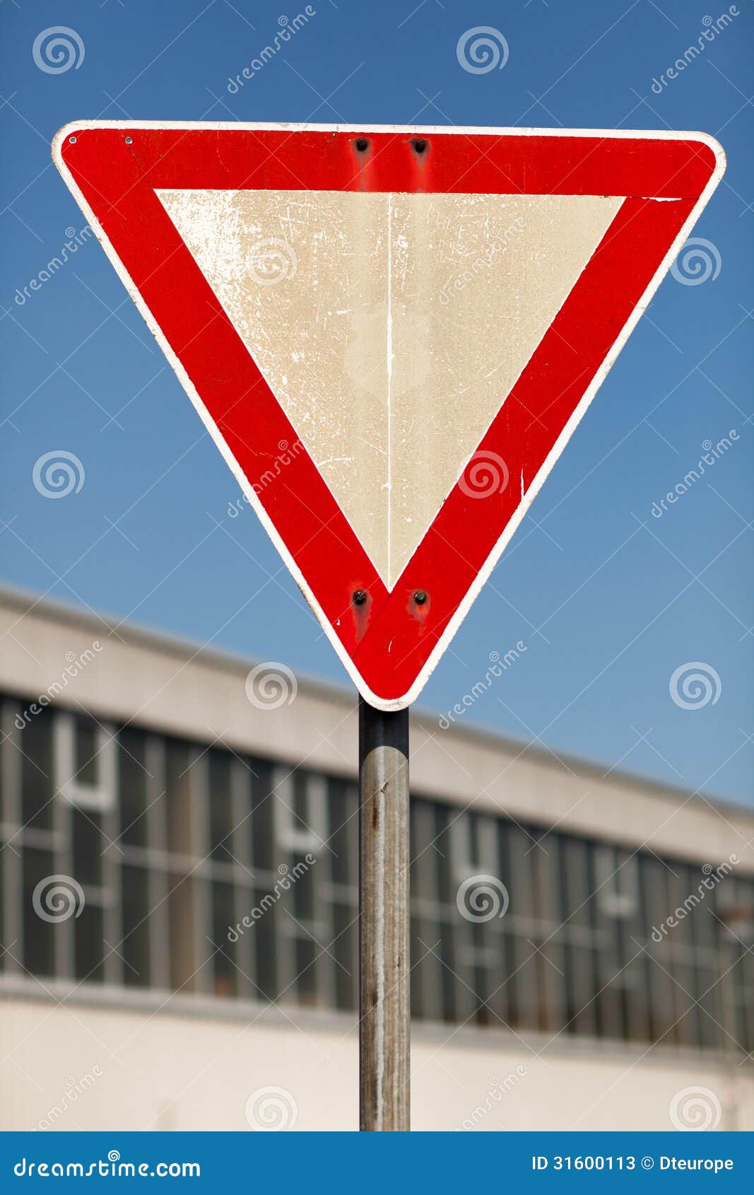Yield Traffic Sign And Roundabout Sign Stock Photography ...