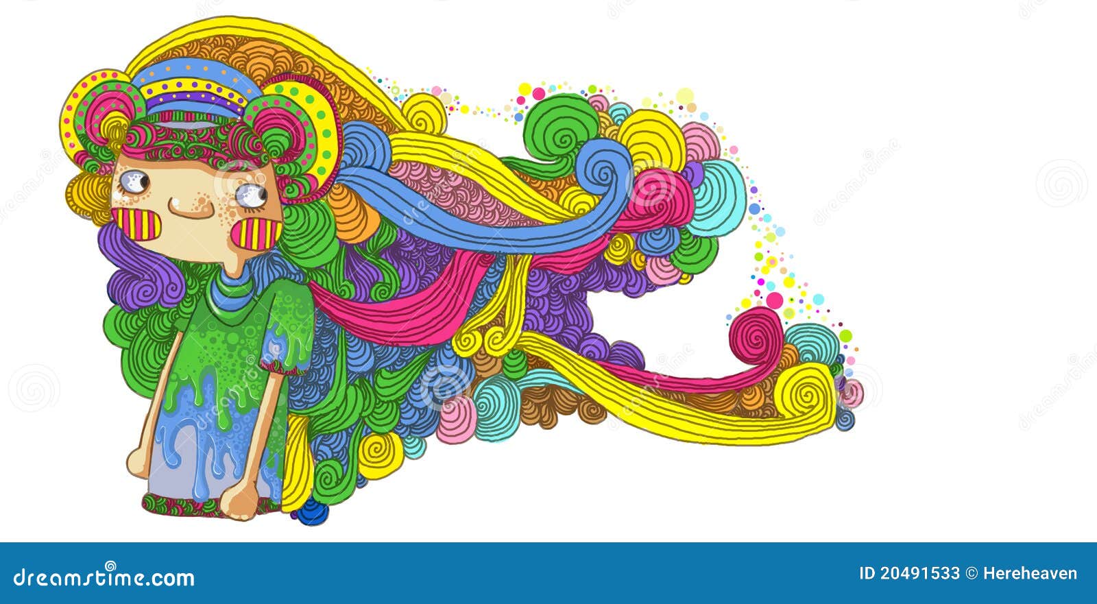 Yika stock de ilustración. Ilustración de boquilla, hermoso - 20491533