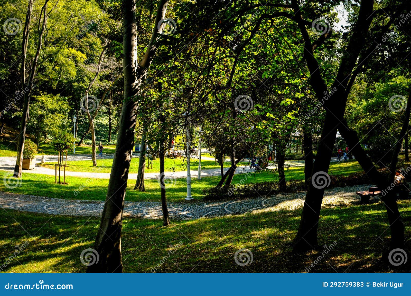 Yildiz Park in Istanbul, Turkey Editorial Stock Photo - Image of green ...