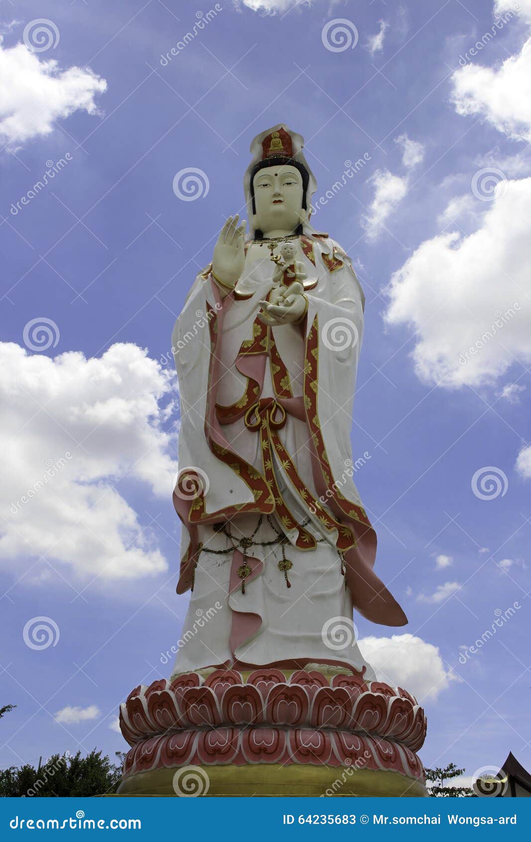 Yin di Guan immagine stock. Immagine di protezione, asia - 64235683