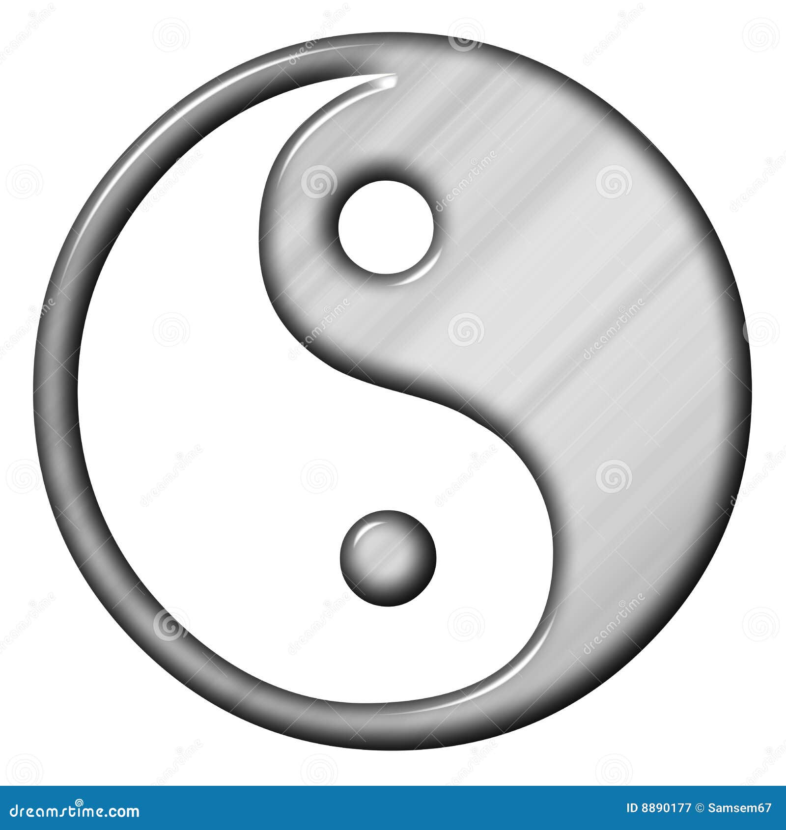 Yin e Yan illustrazione di stock. Illustrazione di agricoltura - 8890177