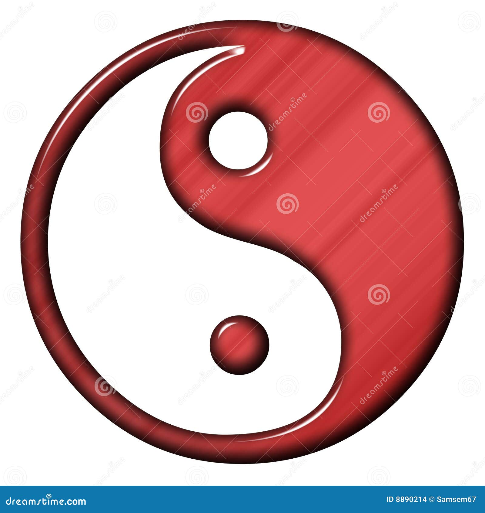 Yin and Yan stock illustration. Illustration of buddhist - 8890214