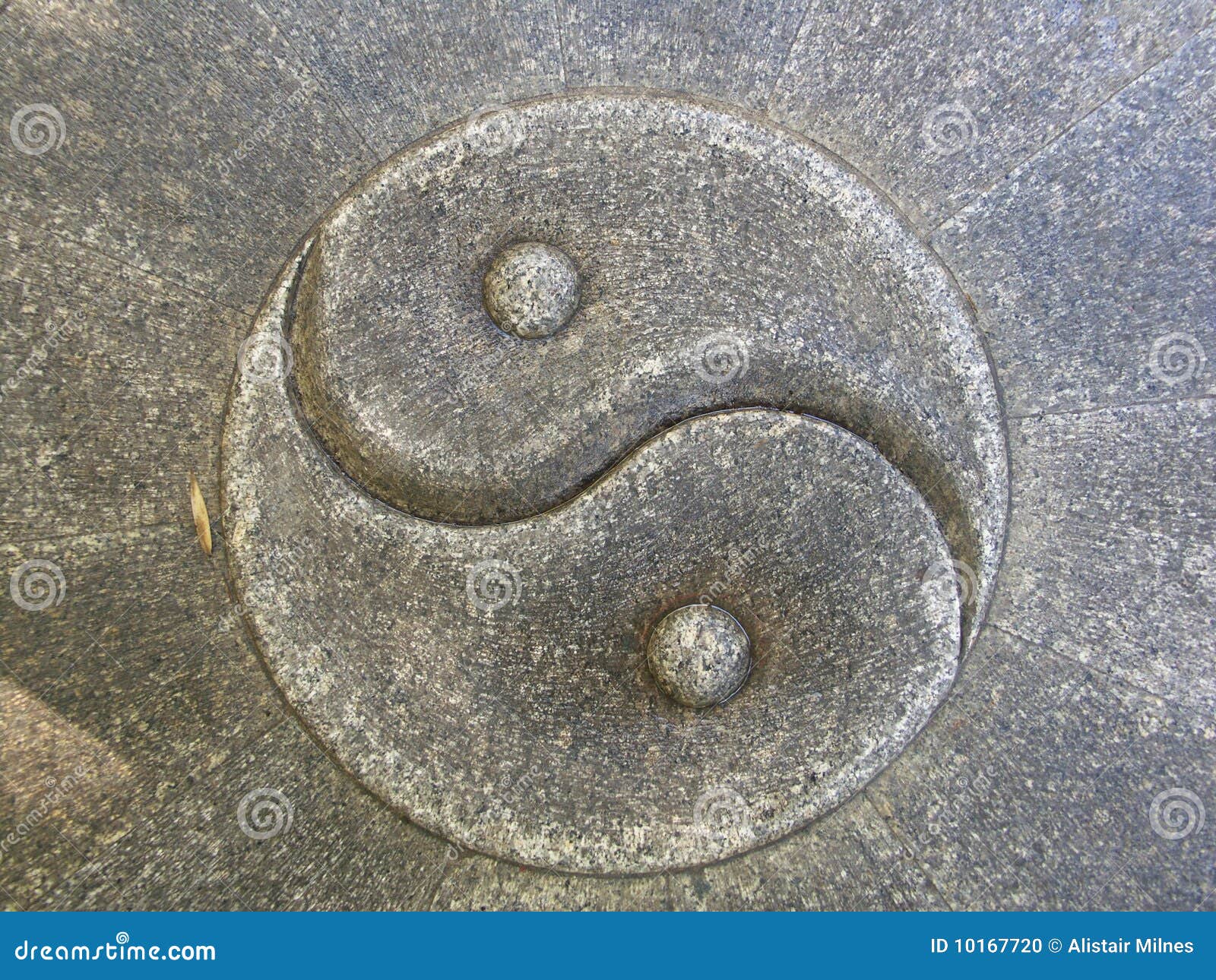 Yin and Yang stock photo. Image of stone, philosophy - 10167720