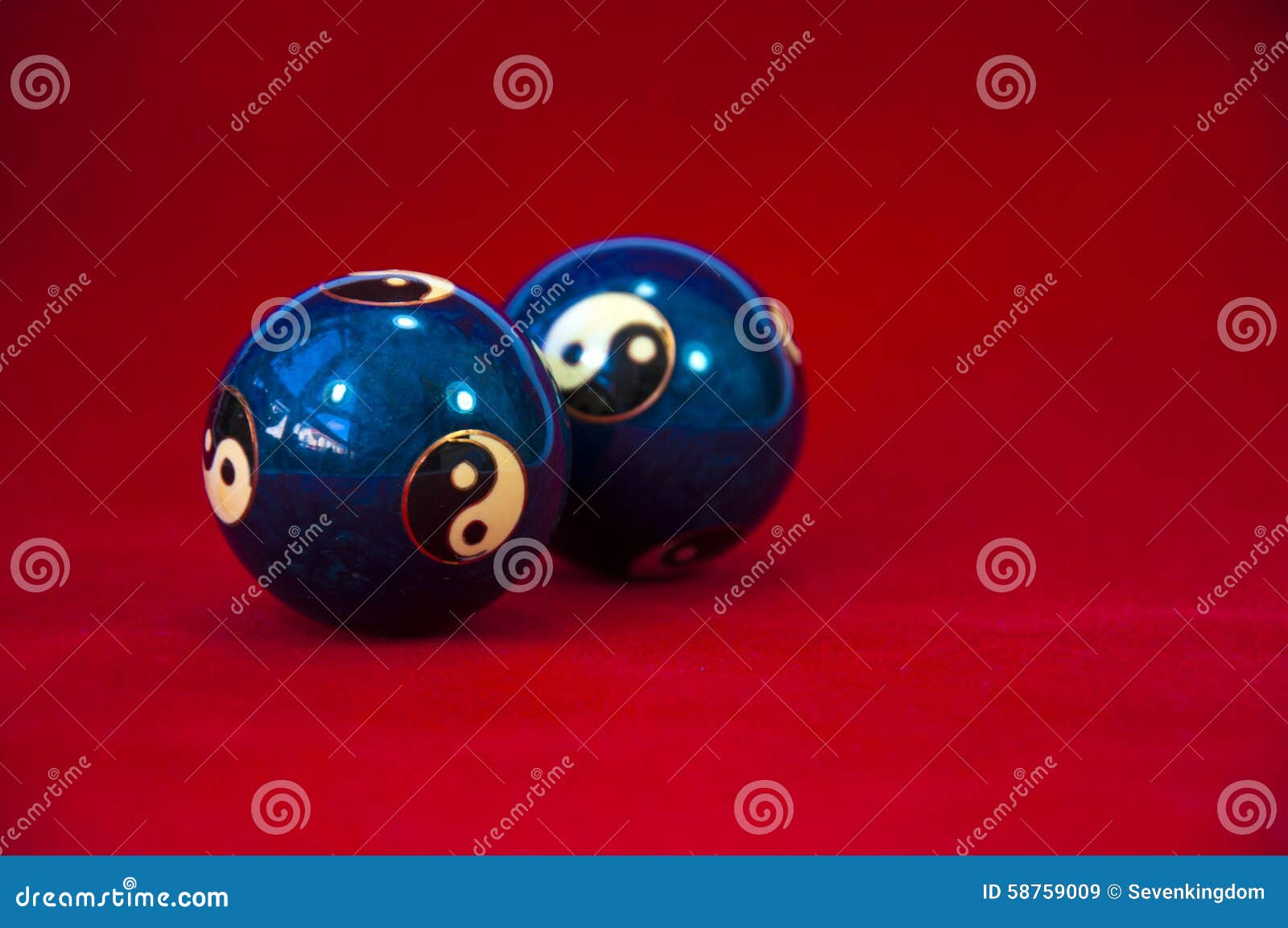 Yin and Yang Baoding Balls stock image. Image of body - 58759009