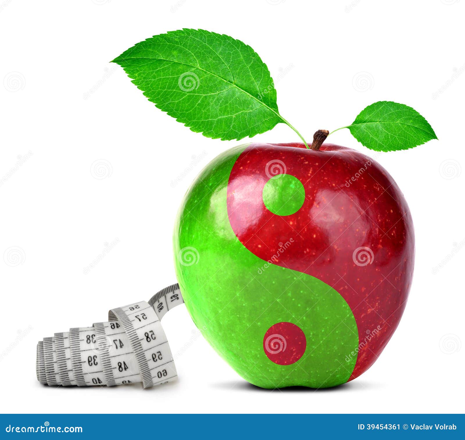 Yin Yang Collage from Apple Stock Image - Image of color, nutritious ...