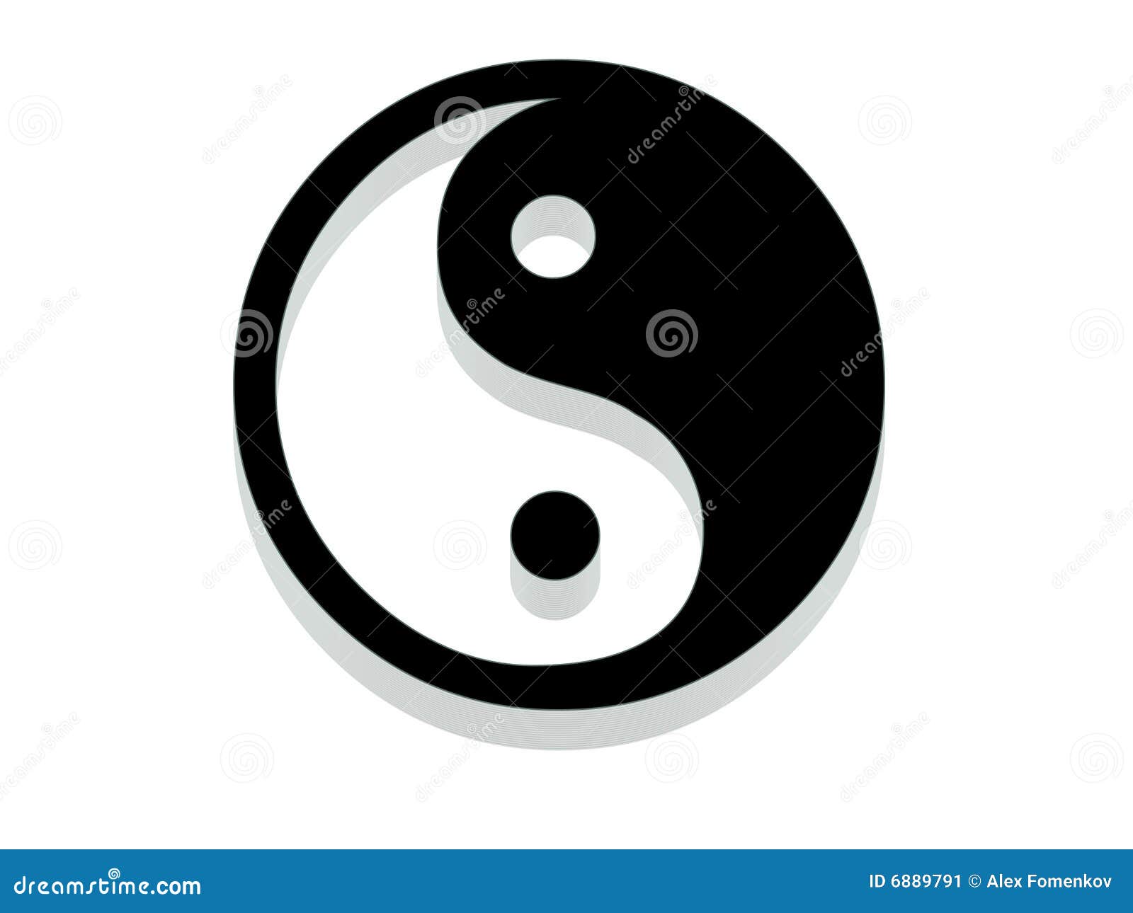Yin Yang Icon Vector Illustration | CartoonDealer.com #114769744