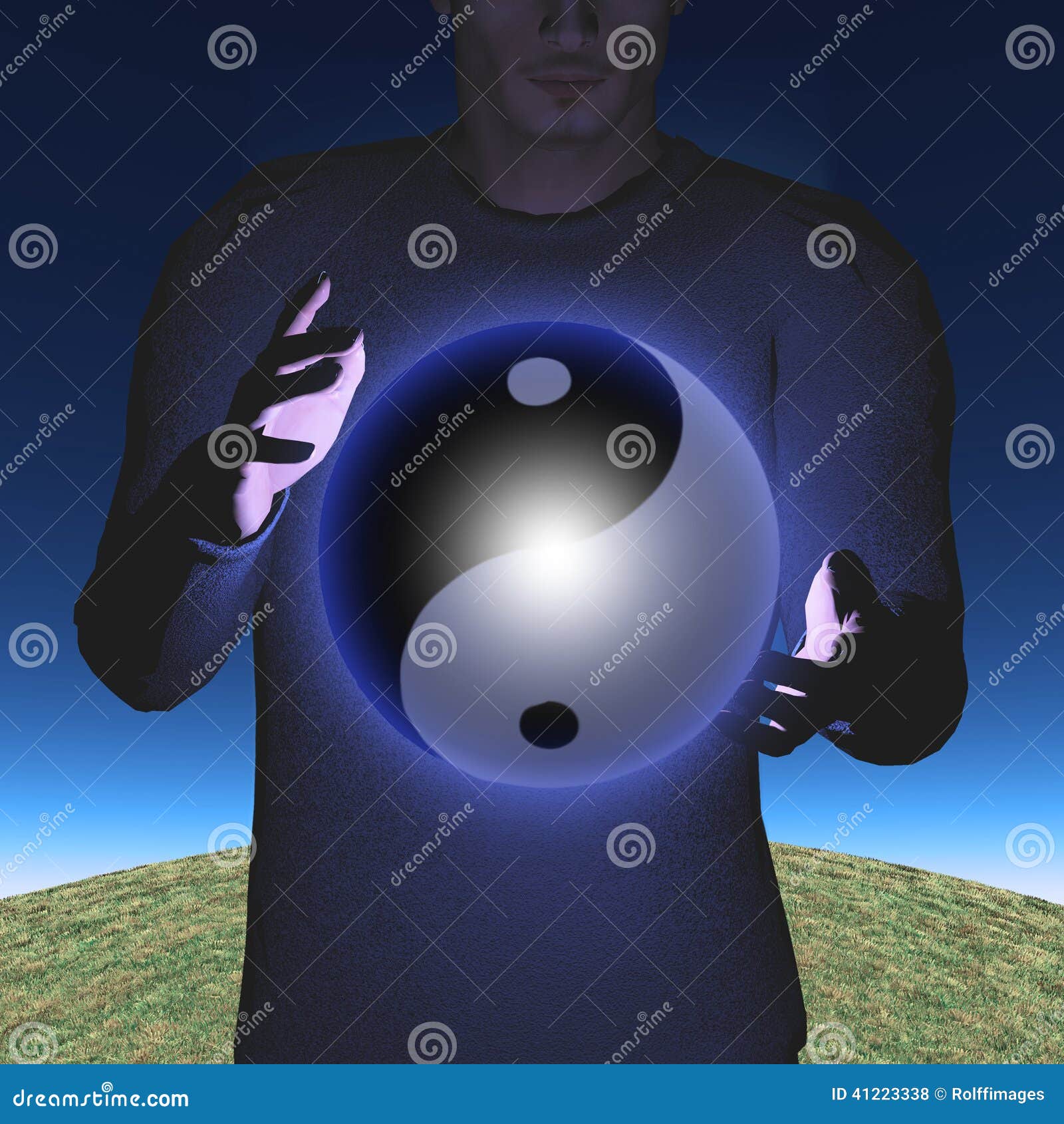 Tao: Taichi Yin And Yang Cartoon Vector | CartoonDealer.com #21779095