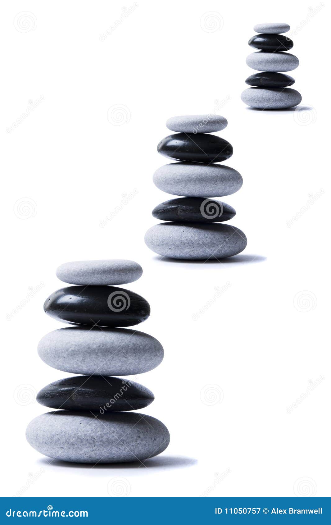 Yin Yang Pebble Stacks stock image. Image of bloom, volcanic - 11050757