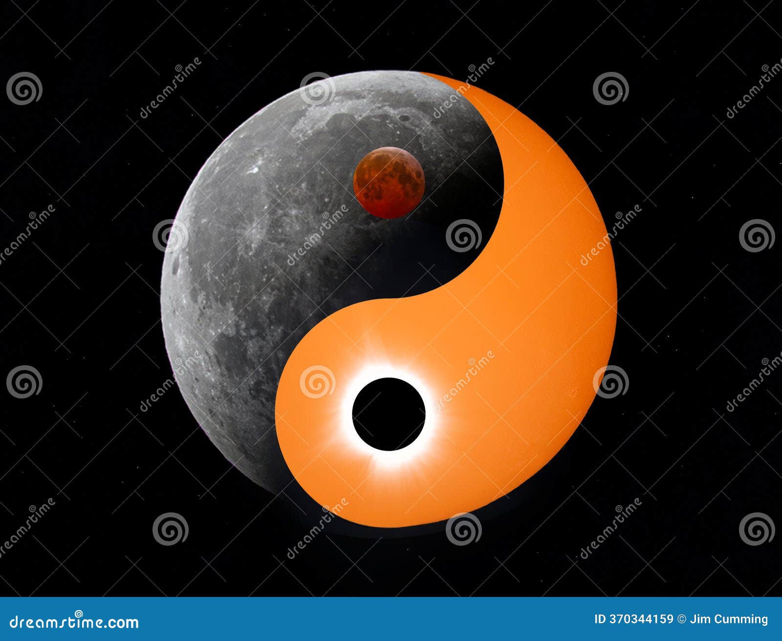 Solar And Lunar Eclipses Royalty-Free Stock Image | CartoonDealer.com #47002642