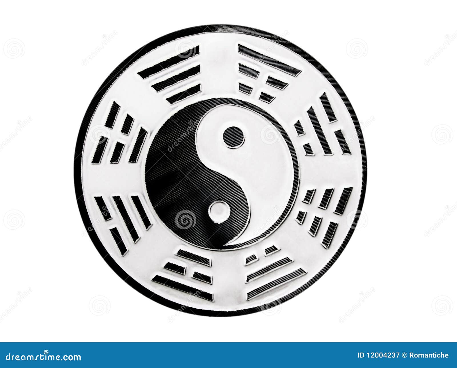 Yin yang symbol stock image. Image of logo, display, spiritual - 12004237