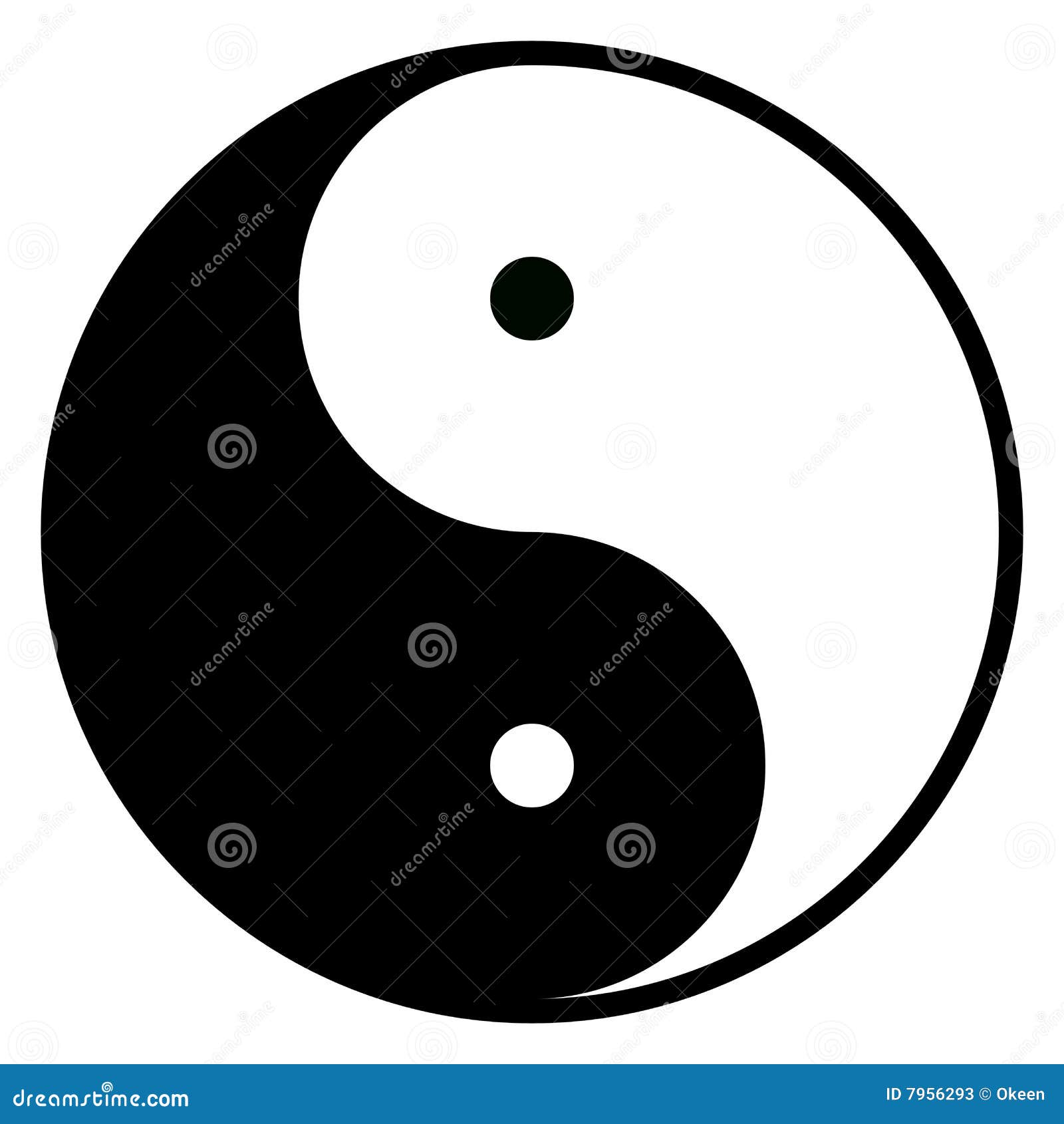 Yin Yang Symbol Royalty-Free Stock Photography | CartoonDealer.com #6823829