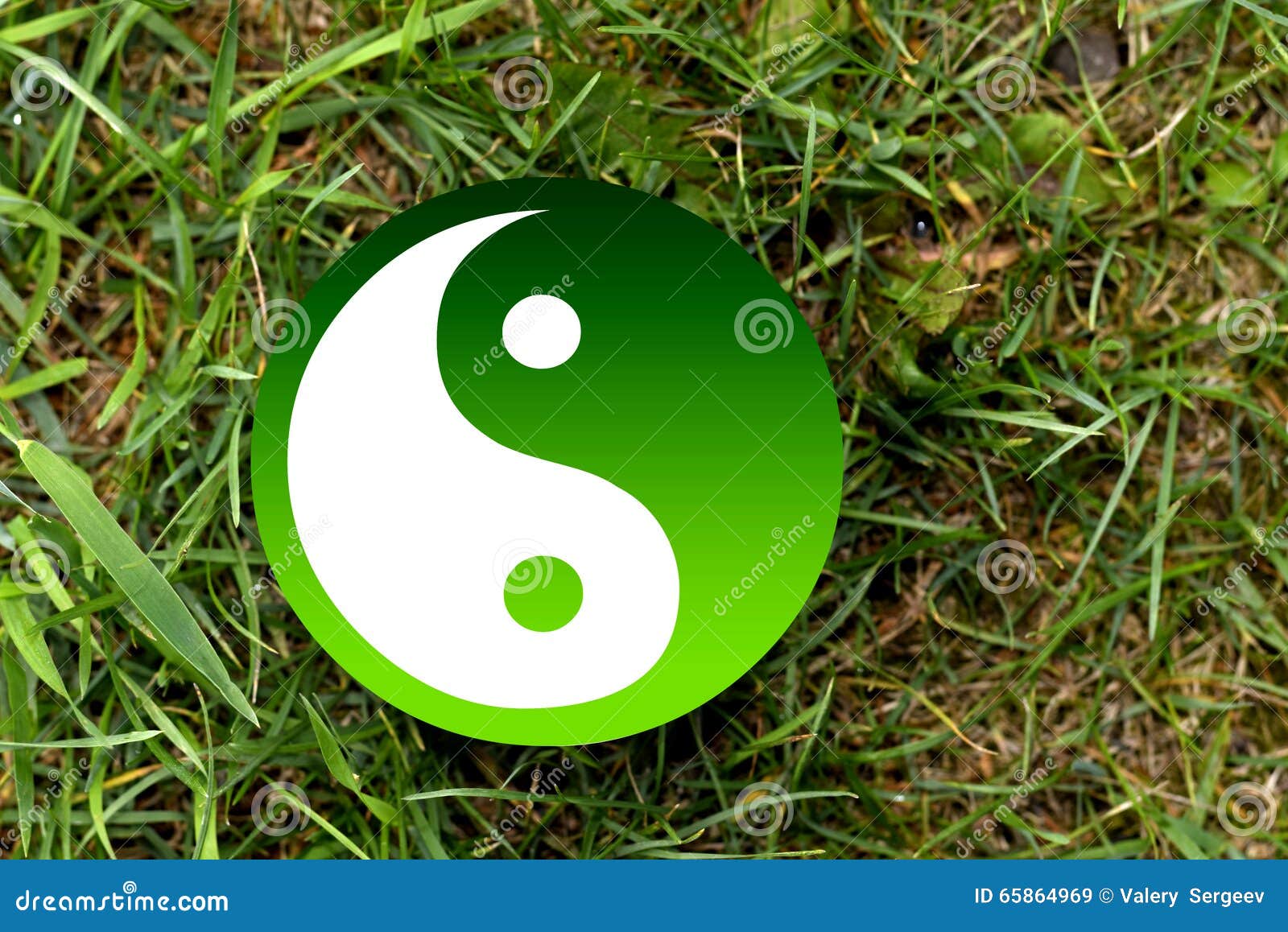 The Yin-Yang Symbol . stock image. Image of religion - 65864969