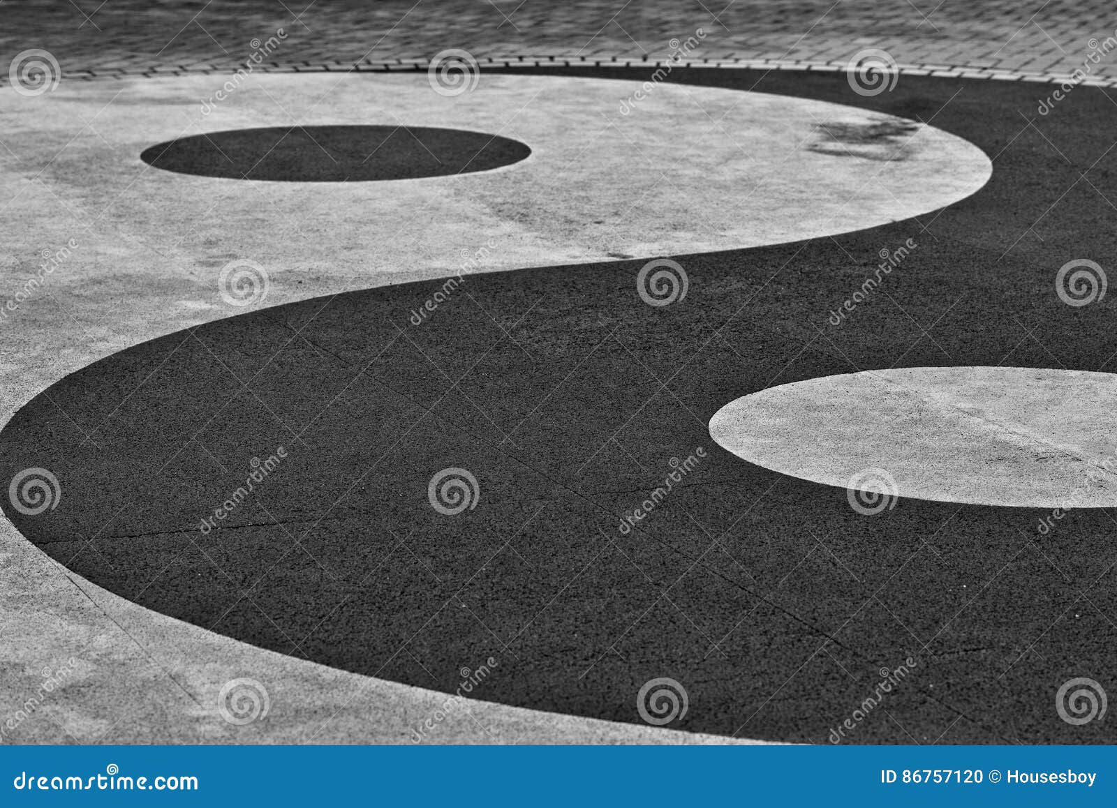 Yin-yang Tai Chi stock photo. Image of spirit, yinyang - 86757120