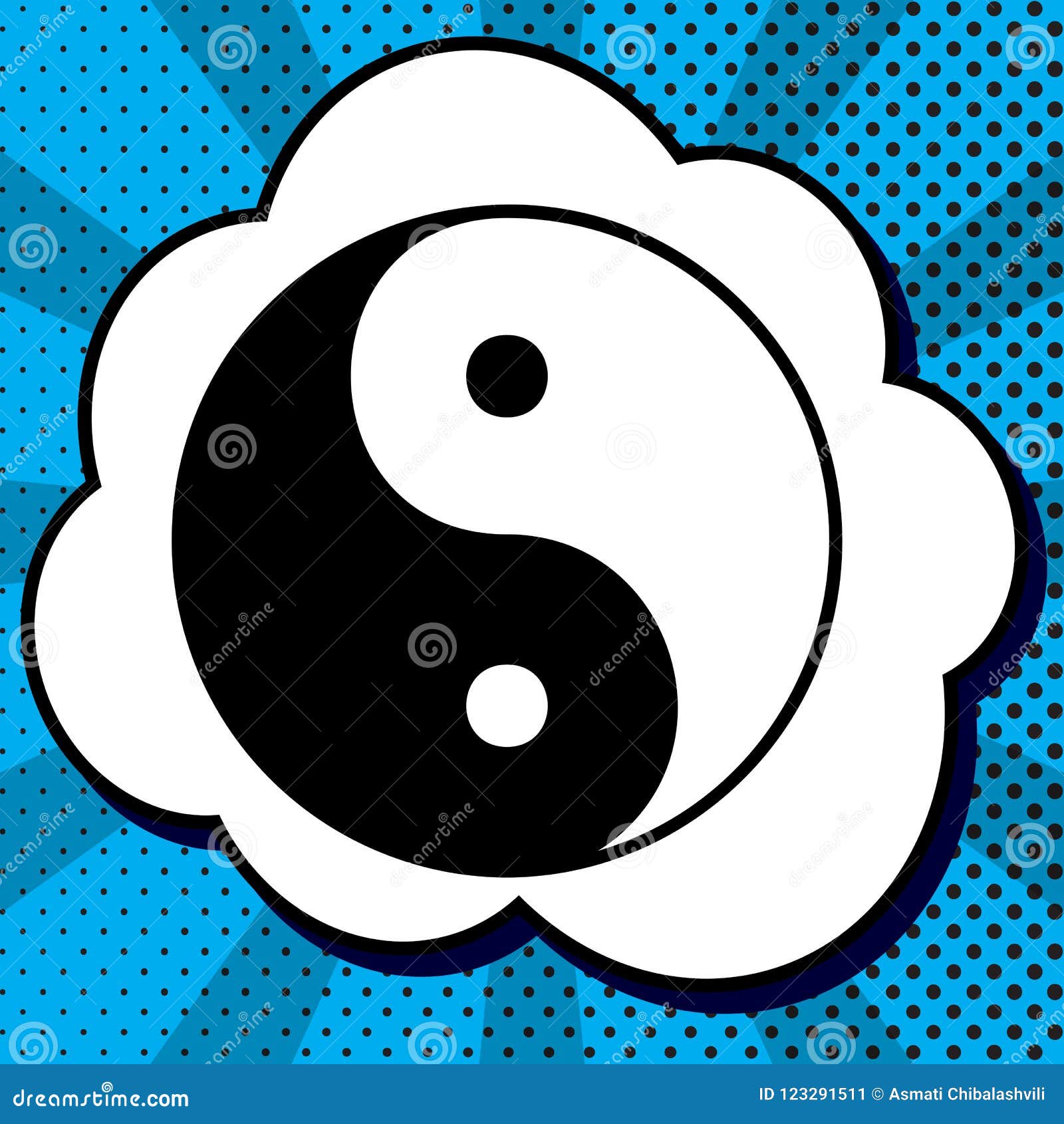 Ying Yang Symbol of Harmony and Balance. Vector Stock Vector ... Ying Yang Symbol of Harmony and Balance. Vector Stock Vector ...