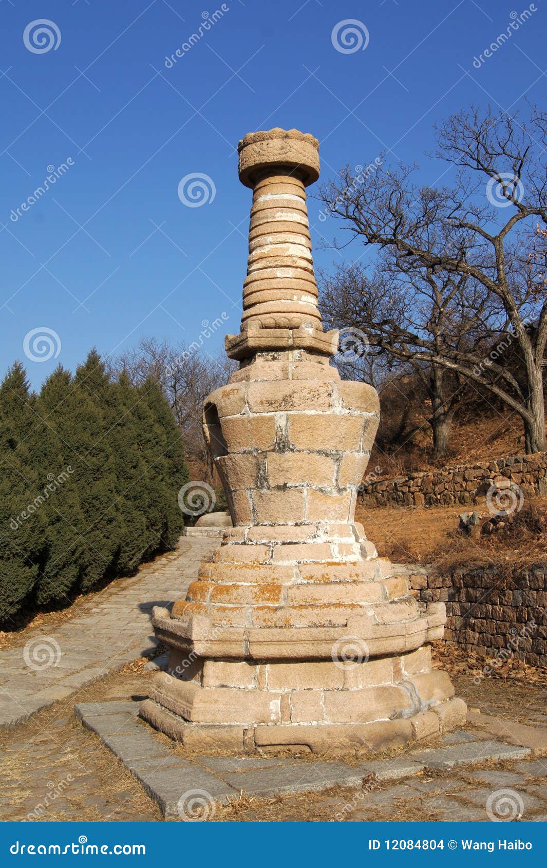 Yinshan Pagodas 11 stock photo. Image of ancient, china - 12084804