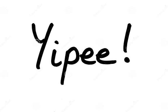 Yipee stock illustration. Illustration of achieve, celebrate - 181204835