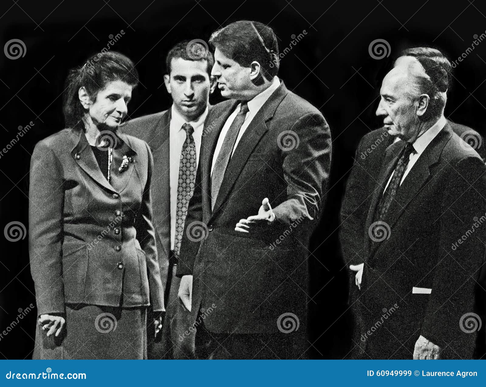 Yitzhak Rabin Memorial Service Image stock éditorial - Image du regards ...