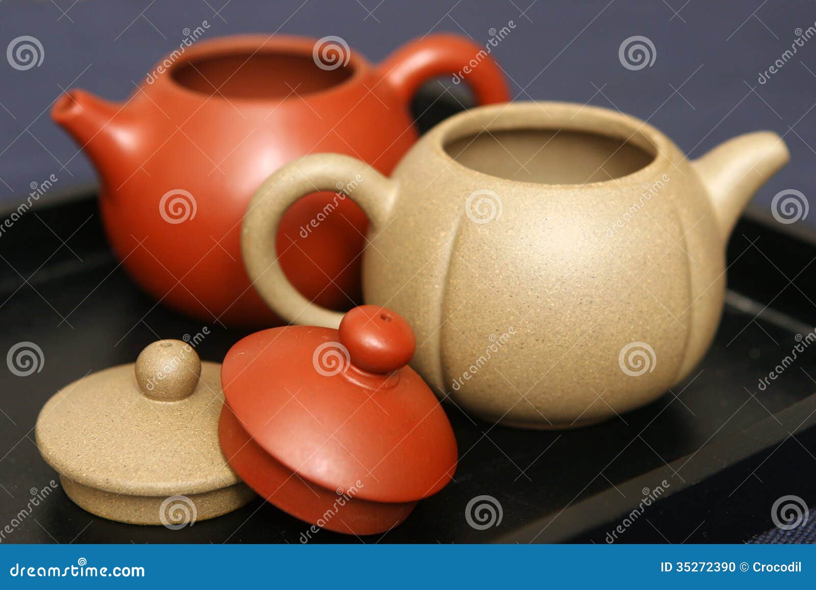 Yixing teapots stock photo. Image of beauty, traditional - 35272390