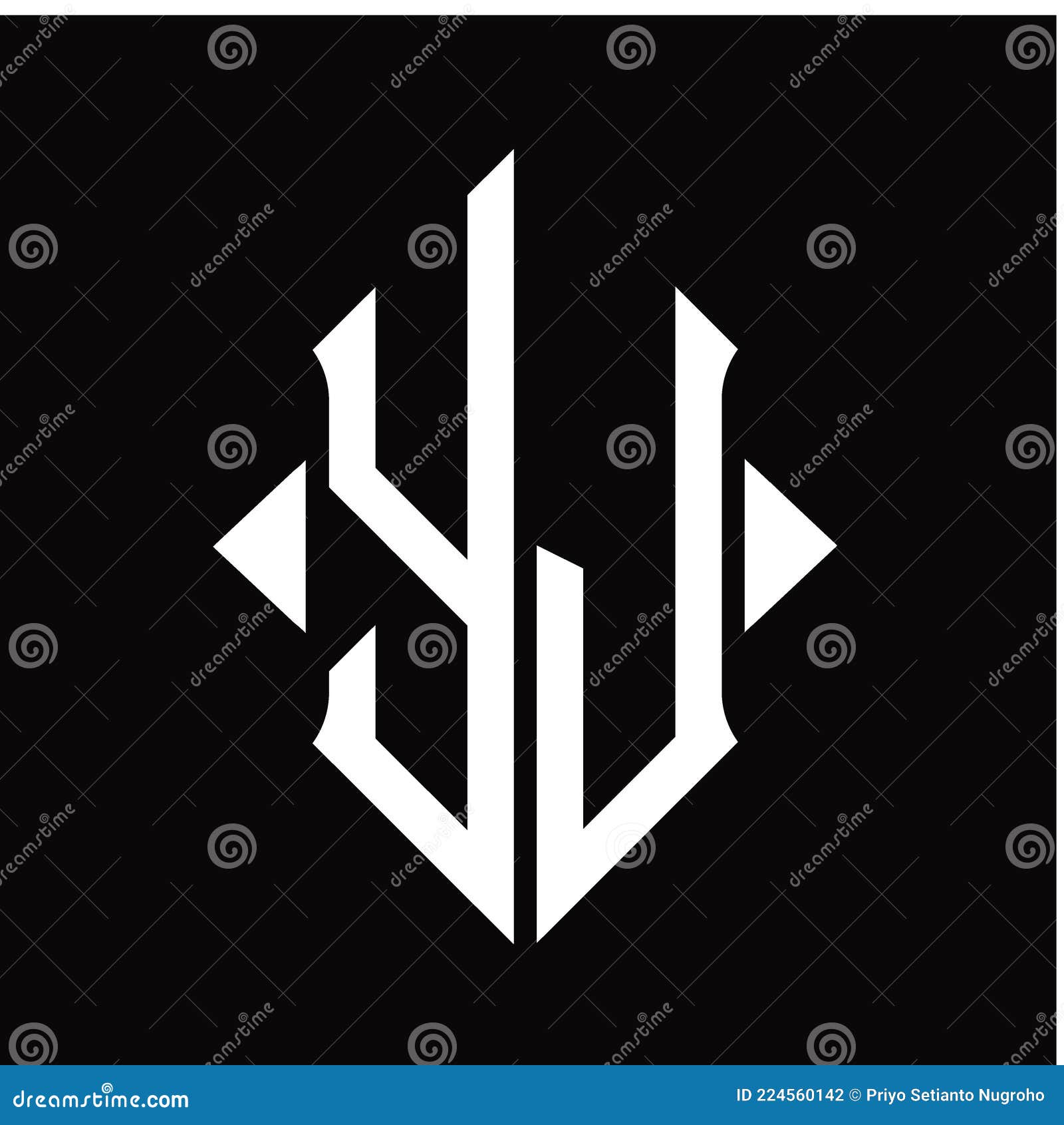 YJ Logo Monogram with Shield Shape Isolated Design Template Stock ...