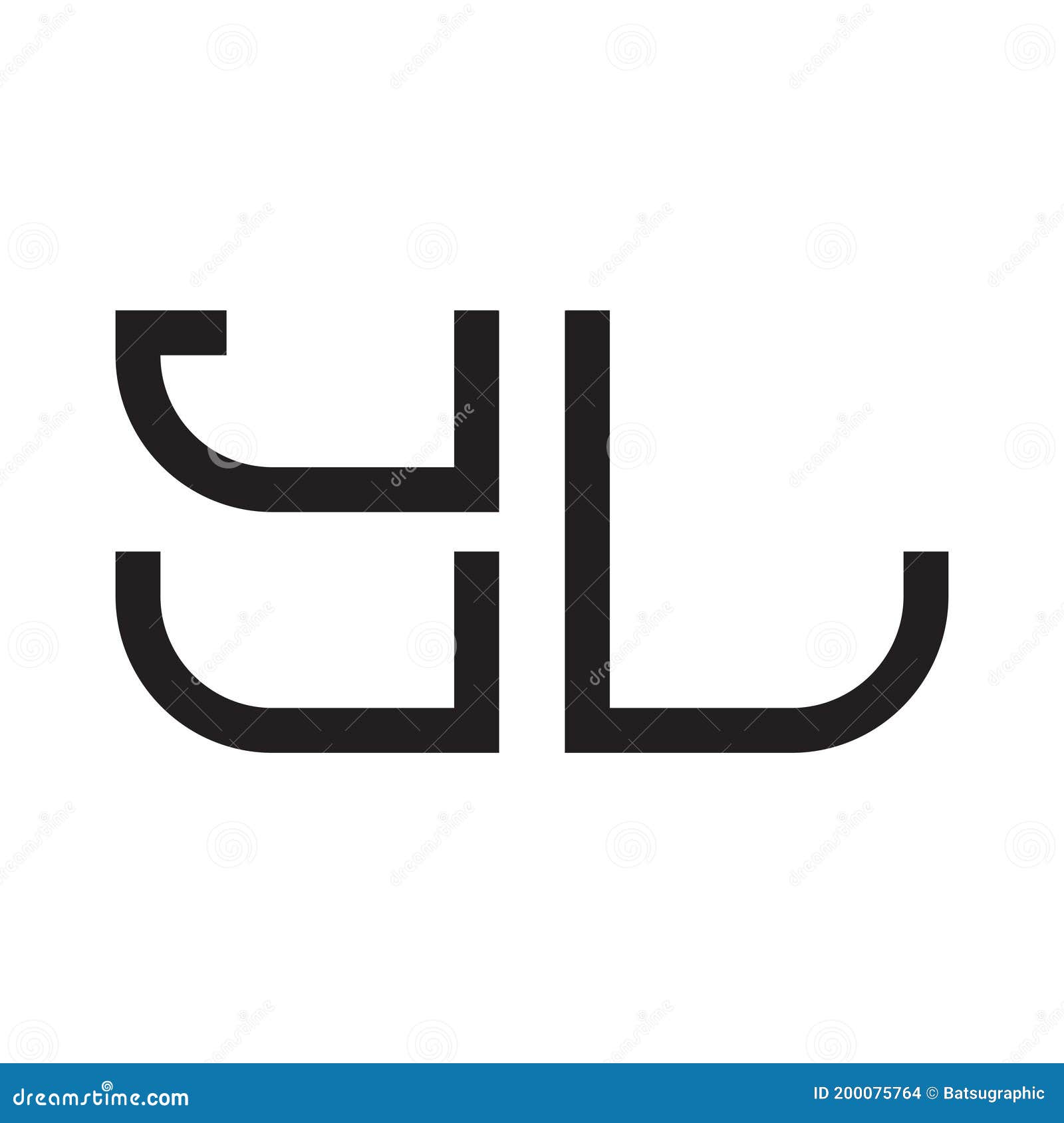 Yl Initial Letter Vector Logo Icon Stock Vector - Illustration of ...