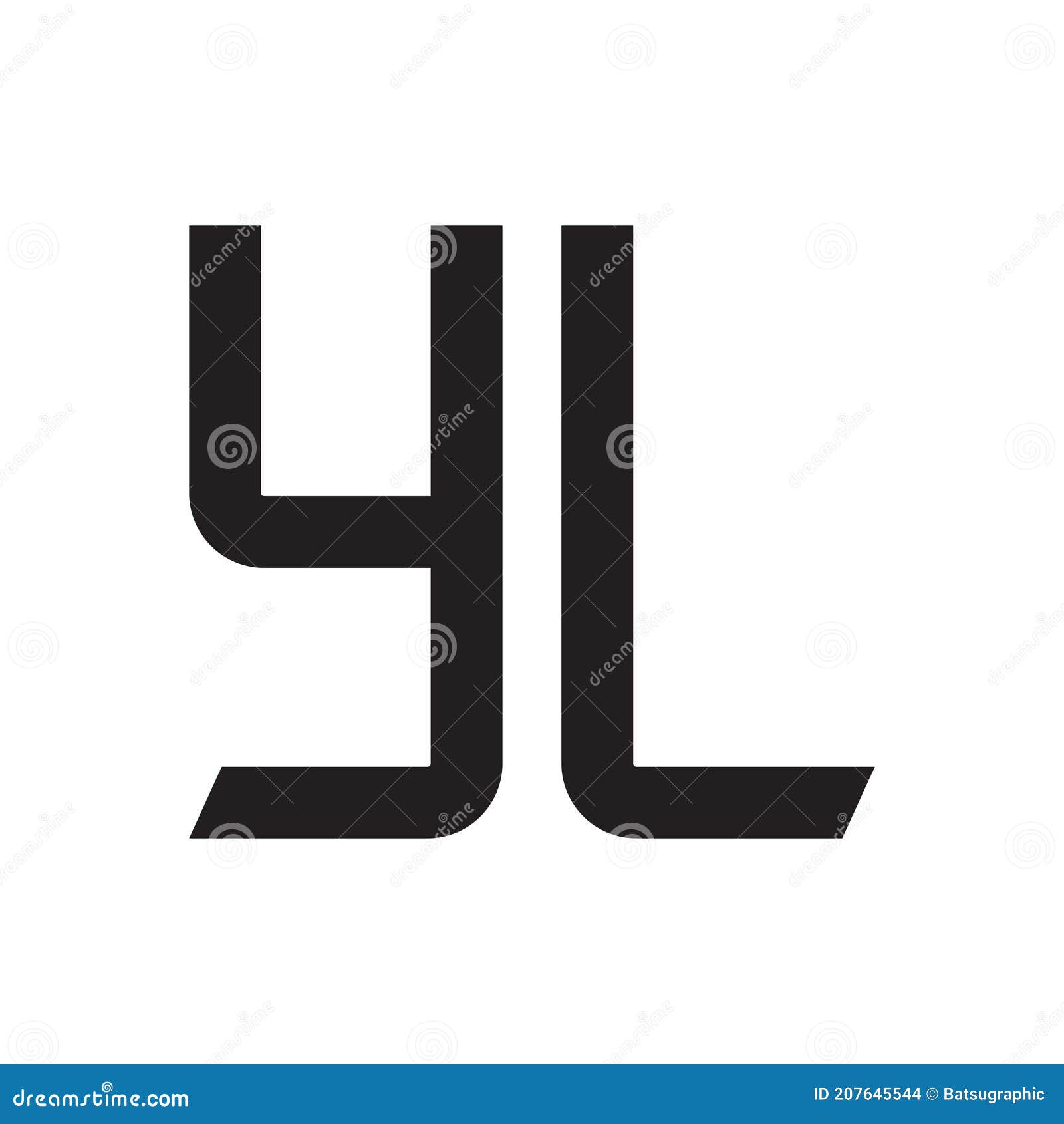 Yl Initial Letter Vector Logo Icon Stock Vector - Illustration of ...