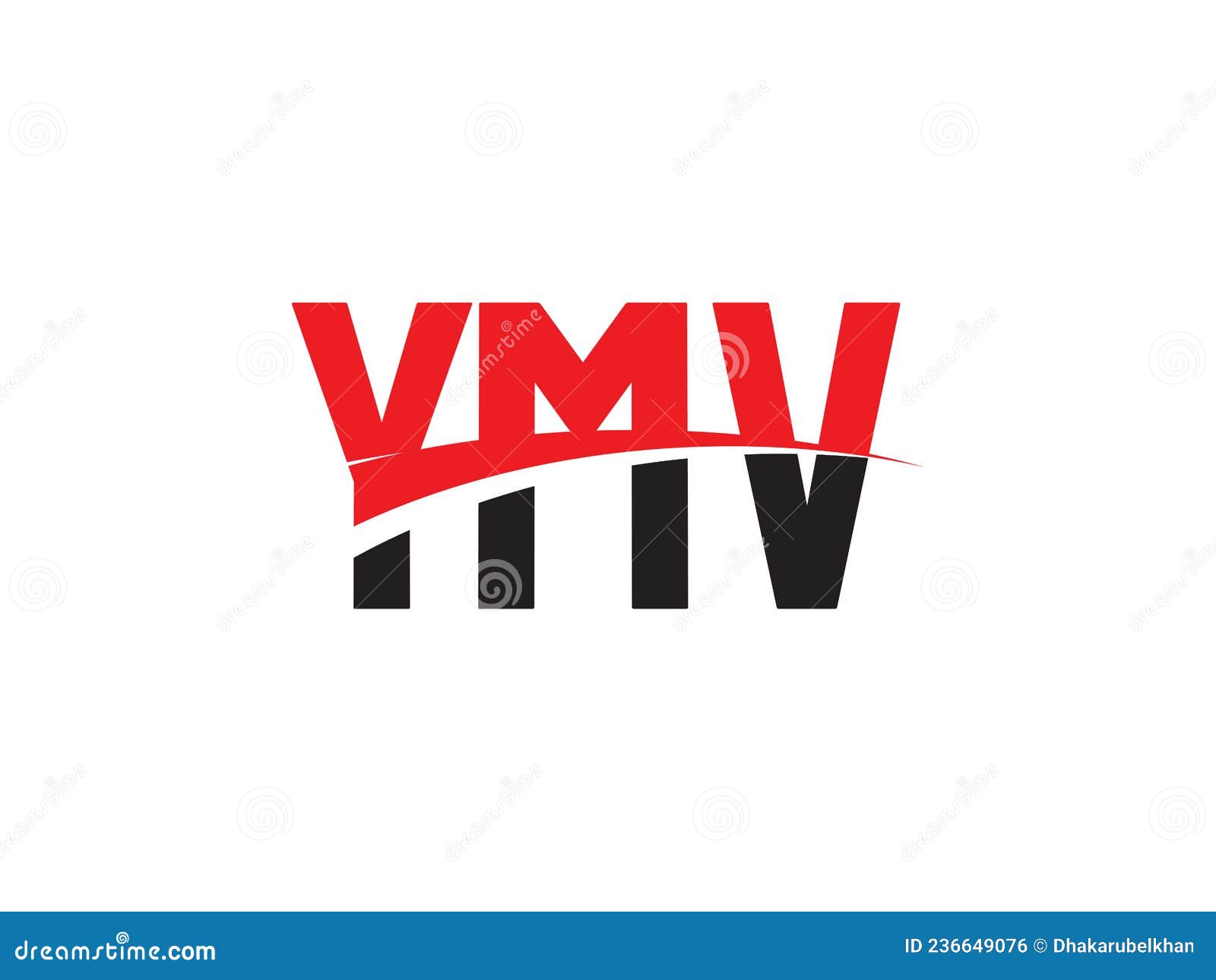YMV Letter Initial Logo Design Vector Illustration Stock Vector ...