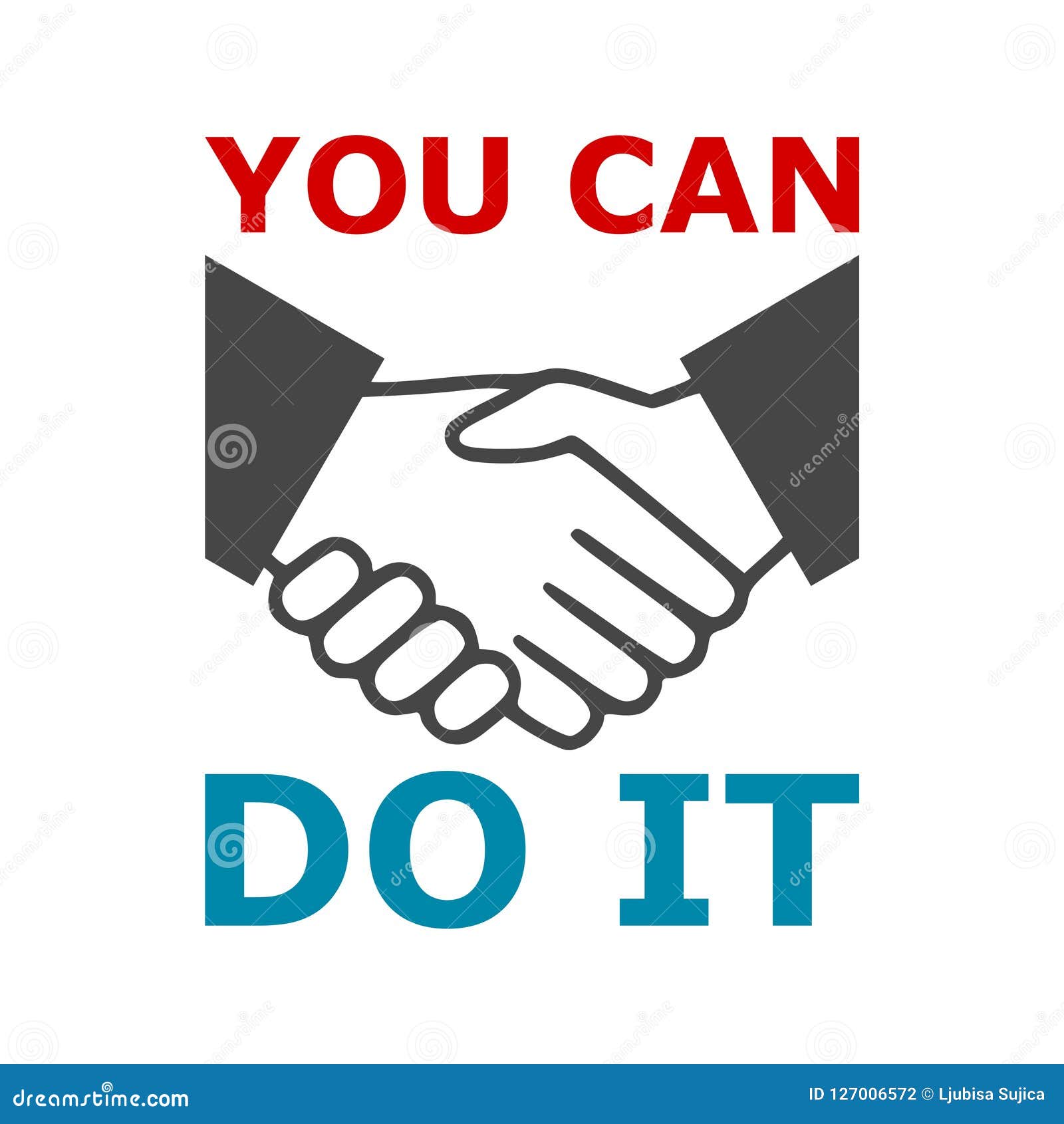 Yo Can Do it Icon Vector Design Stock Illustration - Illustration of ...