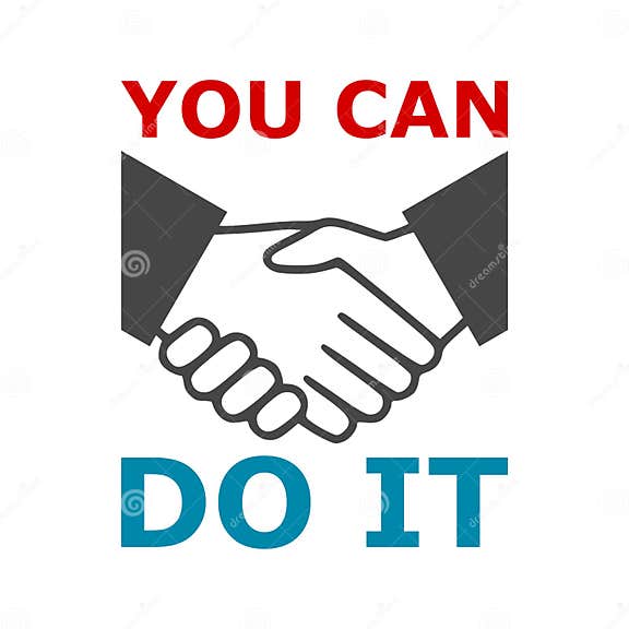 Yo Can Do it Icon Vector Design Stock Illustration - Illustration of ...