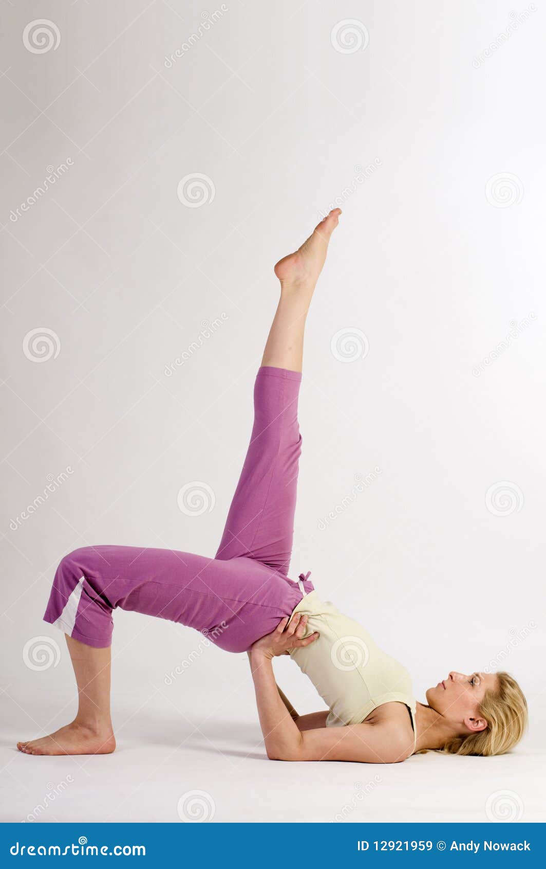 Yoga bridge right stock image. Image of bridge, healthy - 12921959