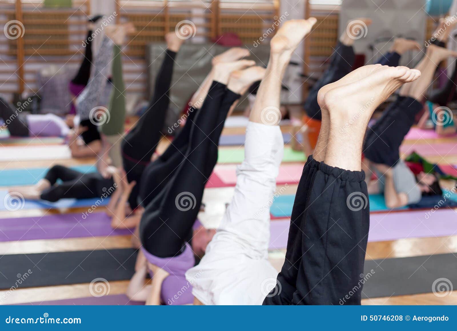 Yoga candle pose stock photo. Image of activity, back - 50746208