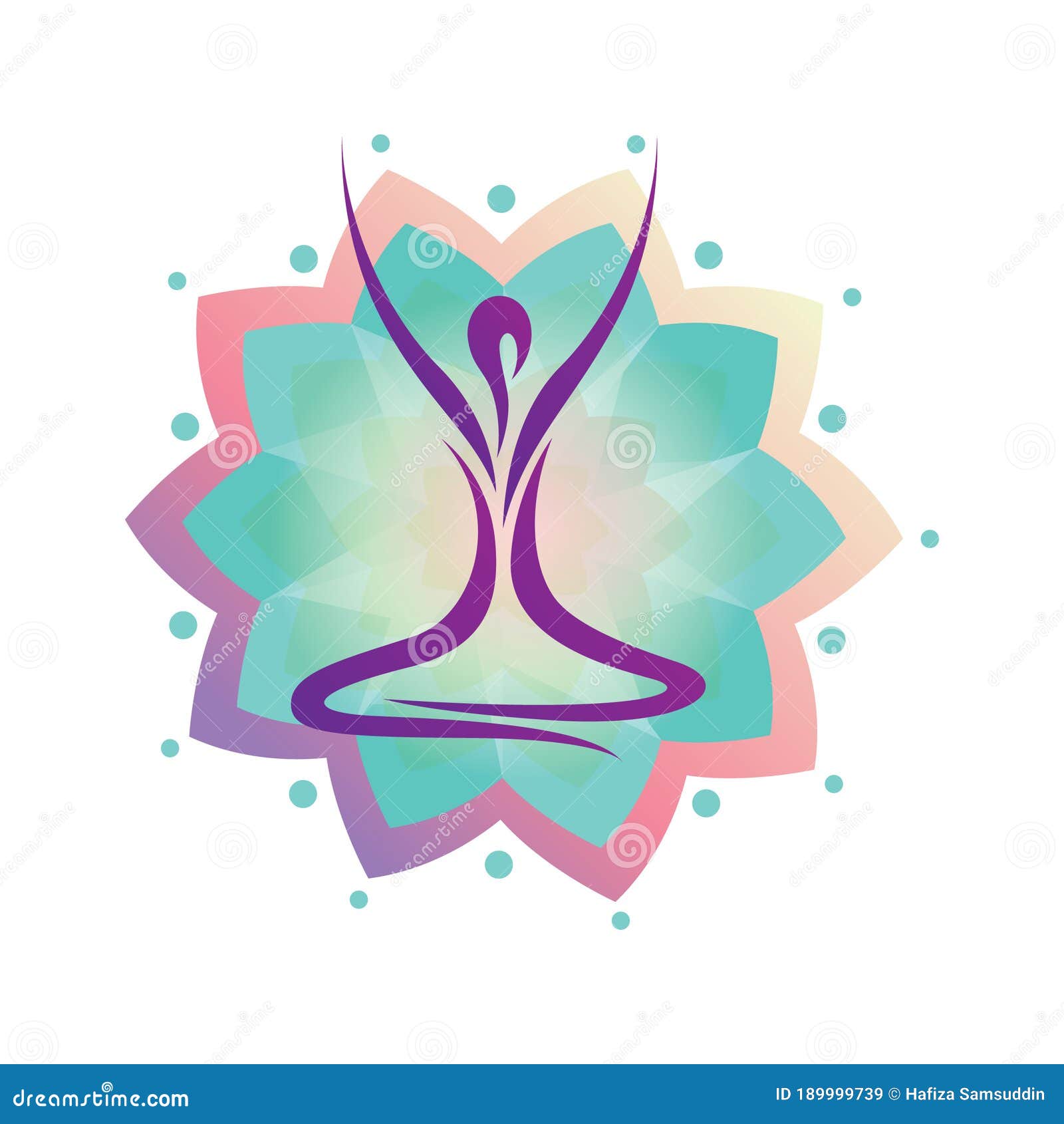 Yoga Easy Pose Cartoon Vector Illustration Monochrome | CartoonDealer ...