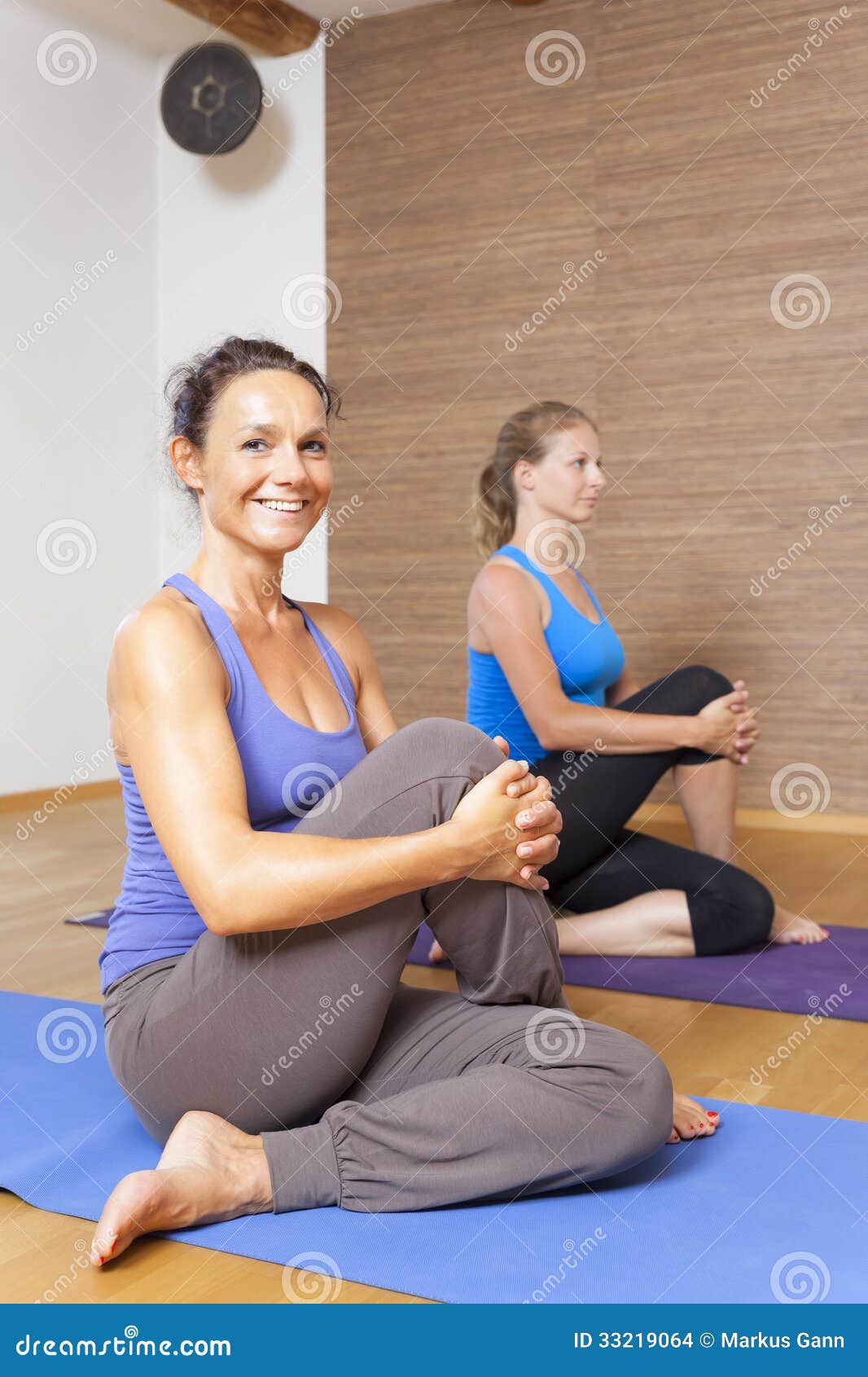 Yoga Exercise stock photo. Image of meditation, classes - 33219064
