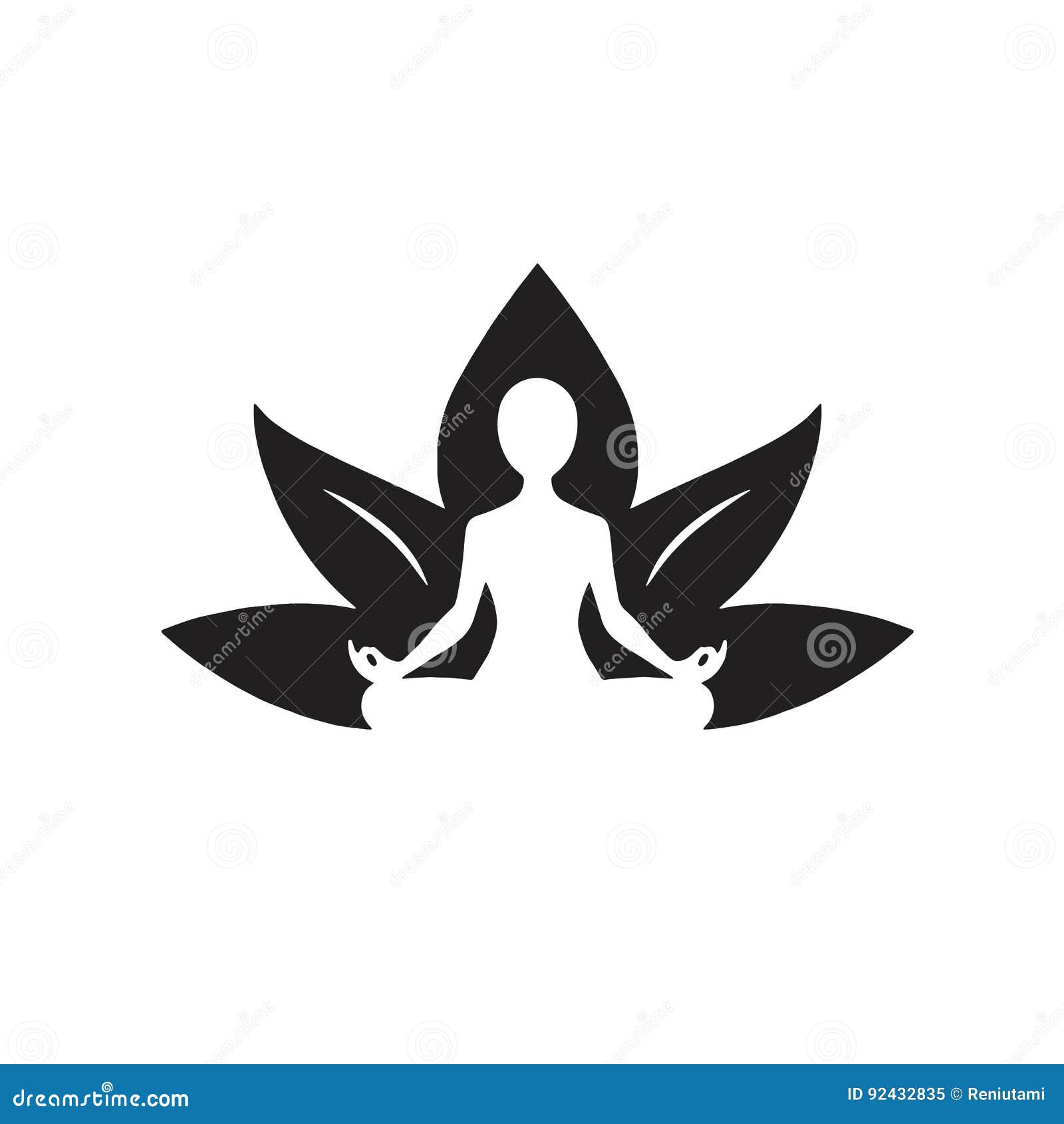 Yoga Lotus Symbol