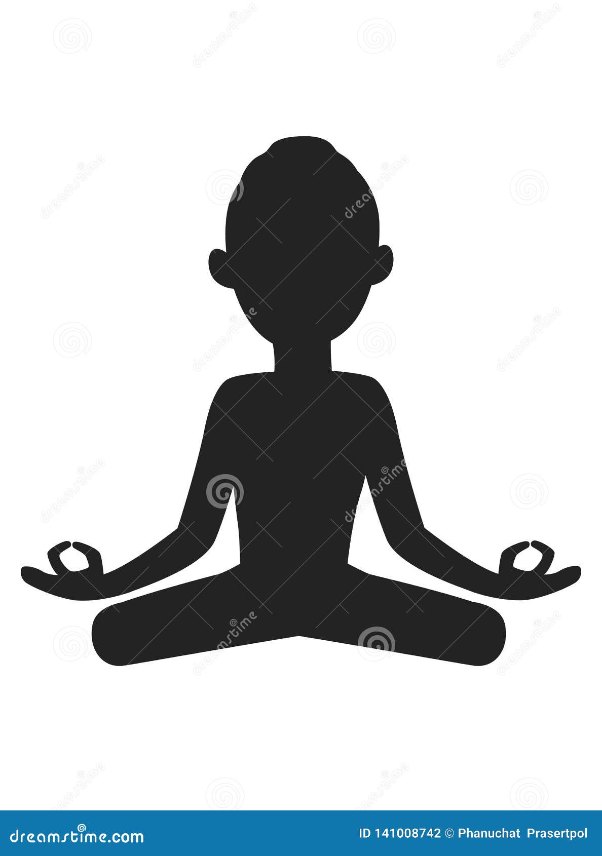 Yoga. Lotus Position Silhouette.Meditation or Meditate Flat Vector Icon ... Yoga. Lotus Position Silhouette.Meditation or Meditate Flat Vector Icon ...