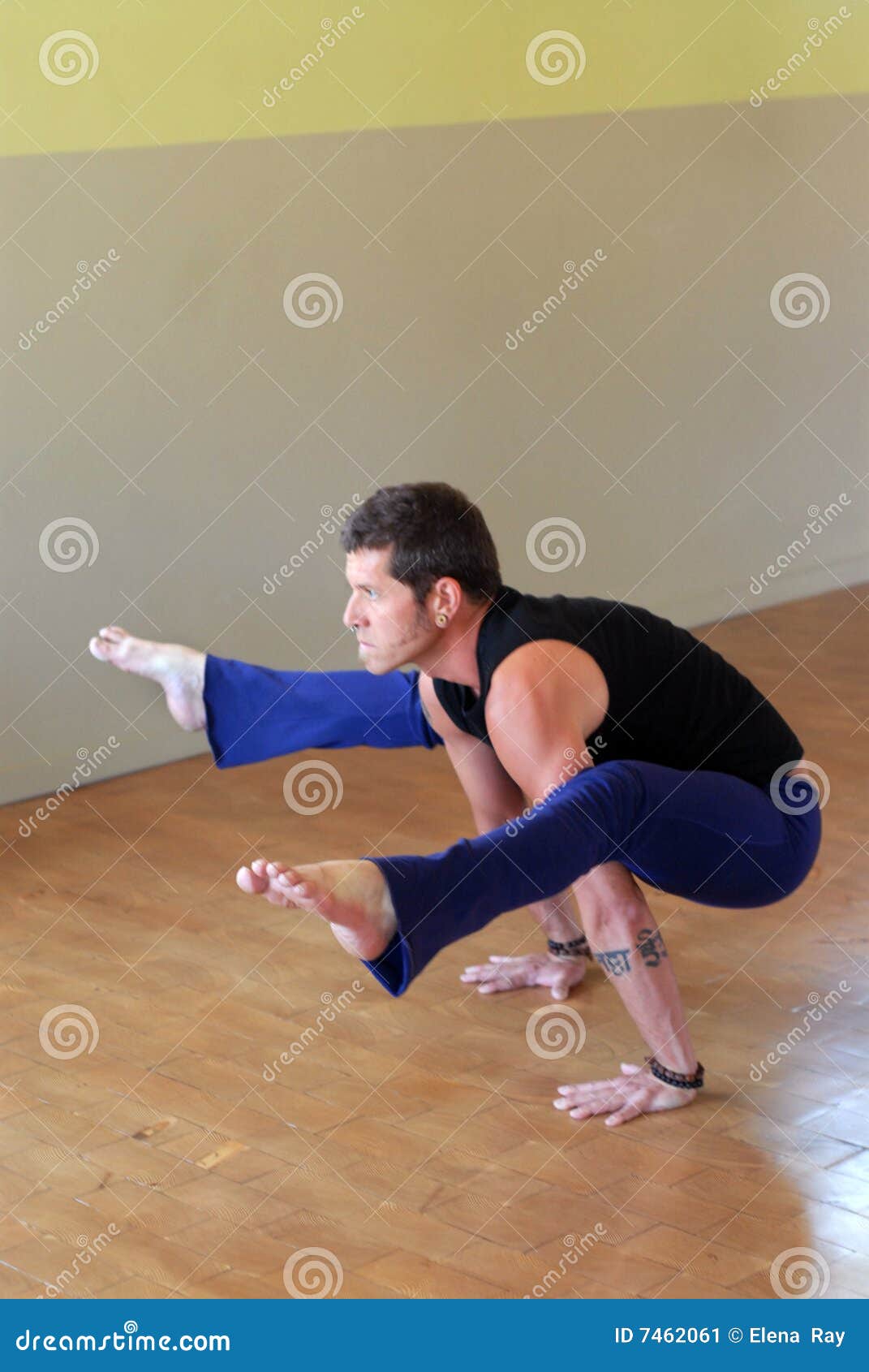 Yoga Man stock image. Image of practice, healthy, alternative - 7462061